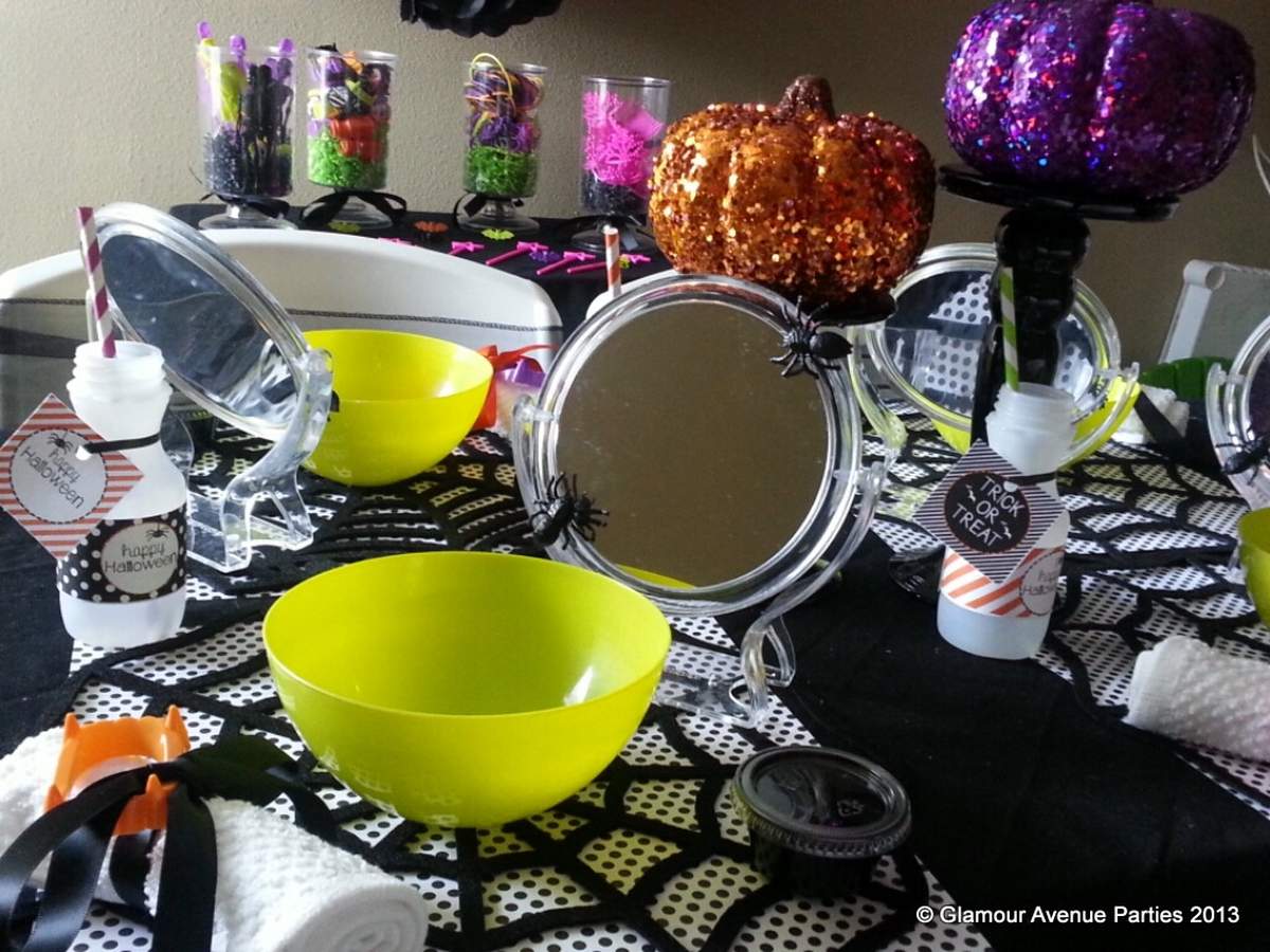 Spa & Beauty Themed Halloween Party Ideas | Photo 2 of 37 | Catch My Party