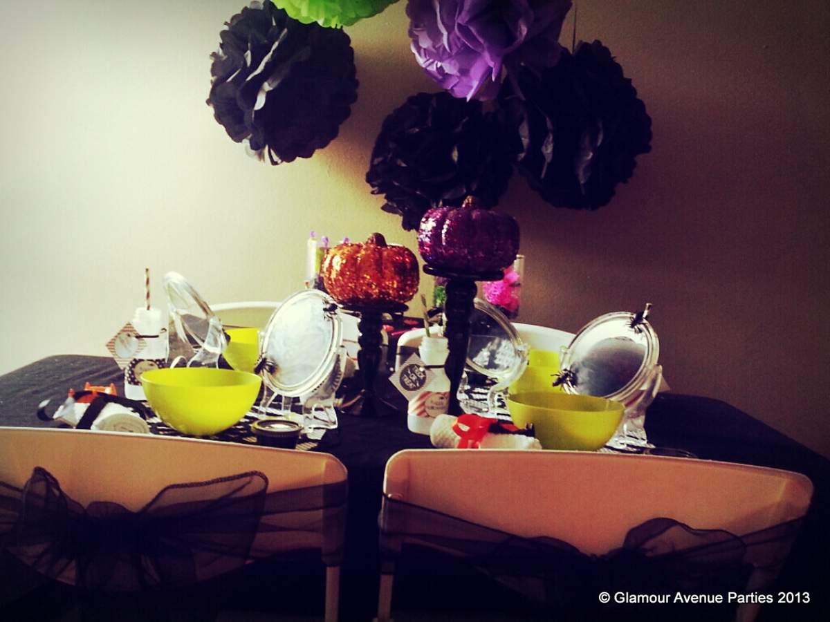 Spa & Beauty Themed Halloween Party Ideas | Photo 22 of 37 | Catch My Party