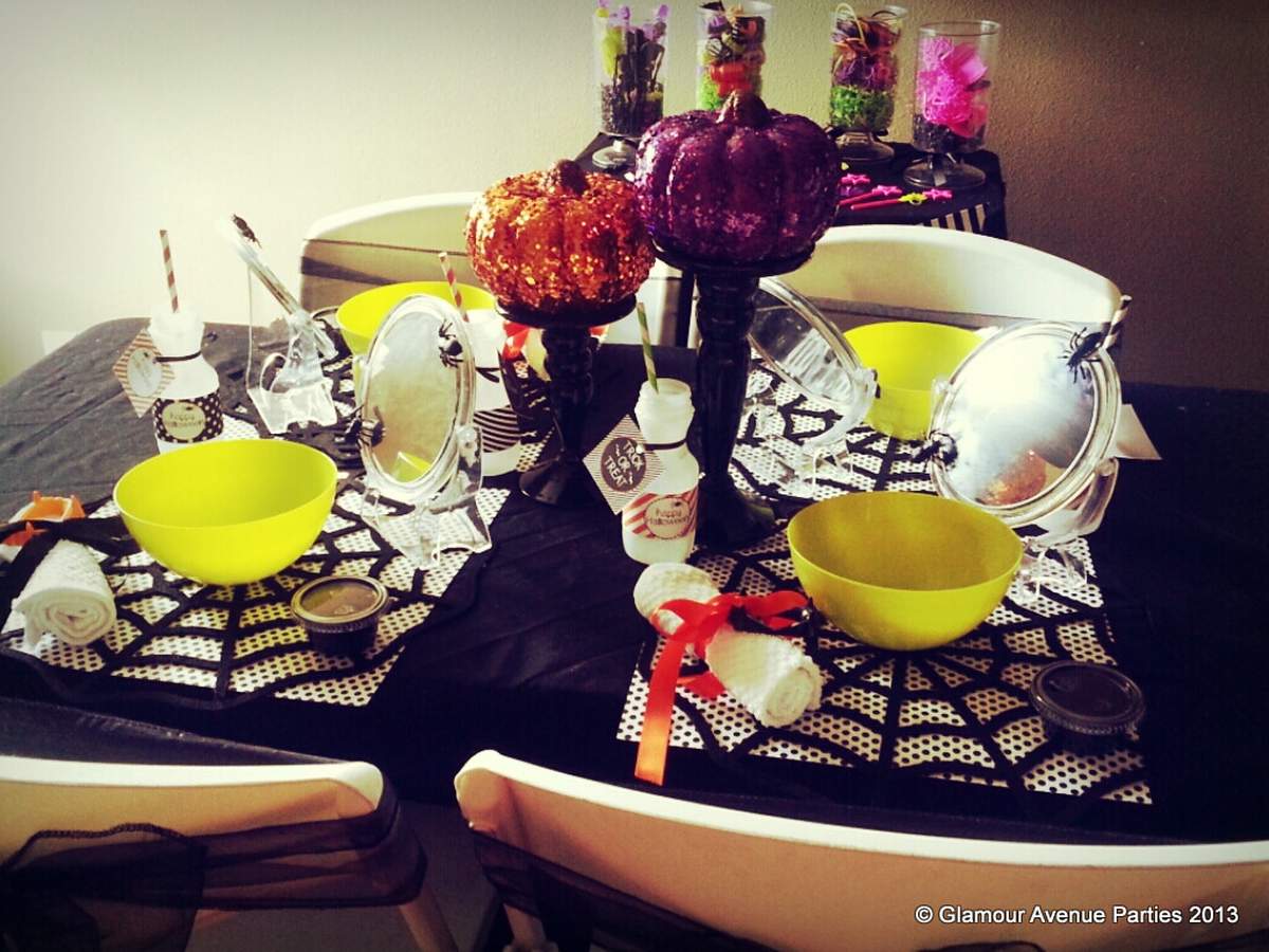 Spa & Beauty Themed Halloween Party Ideas | Photo 20 of 37 | Catch My Party