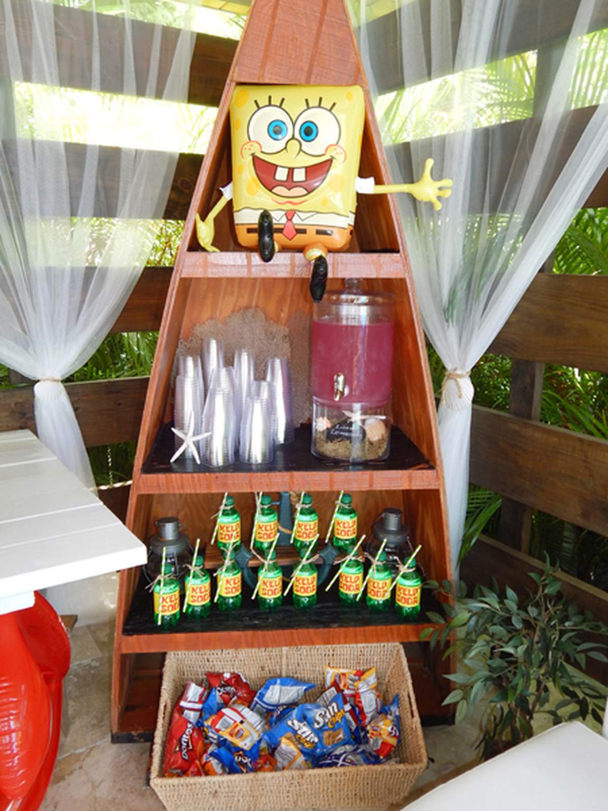Spongebob Birthday Party Ideas | Photo 25 of 60 | Catch My Party