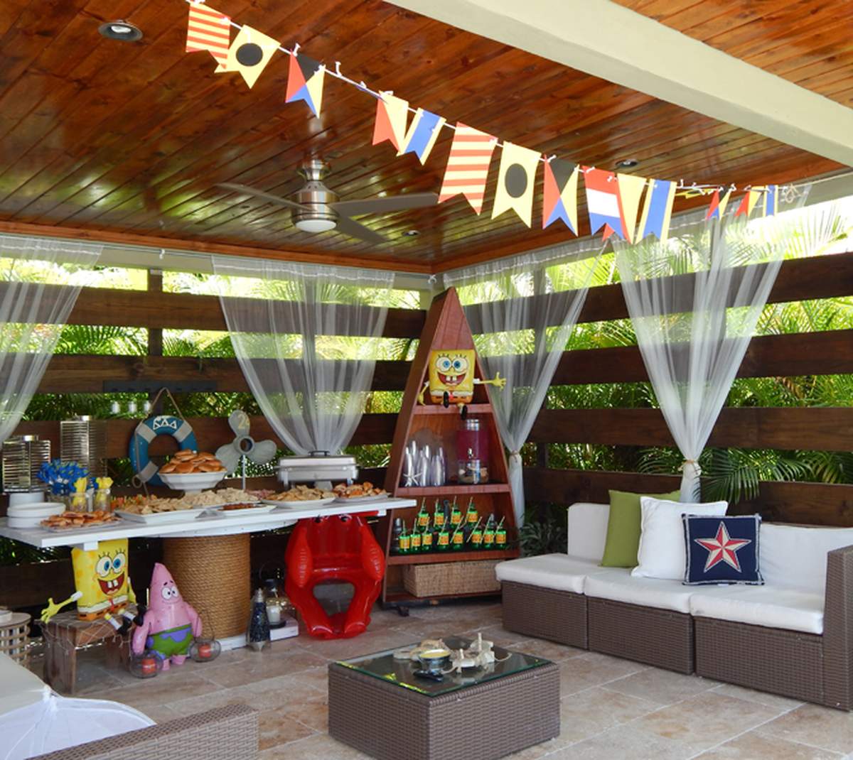 Spongebob Birthday Party Ideas | Photo 25 of 60 | Catch My Party