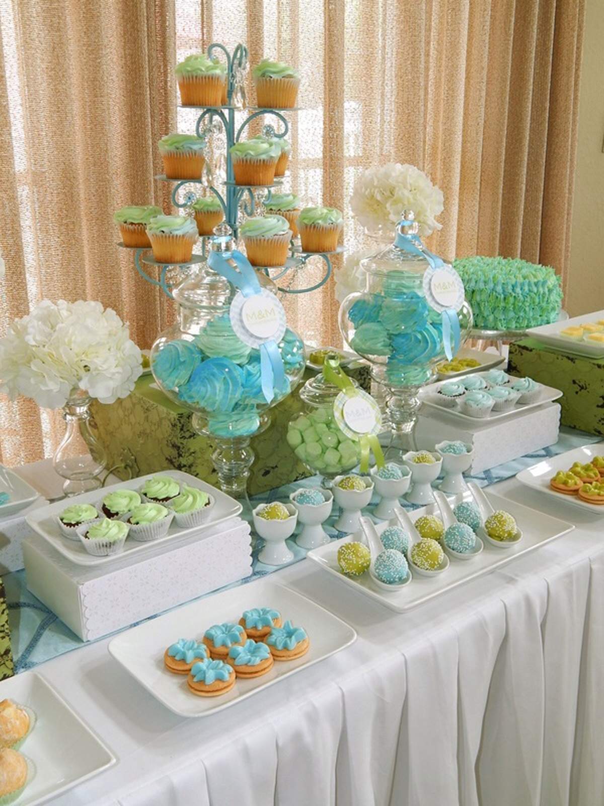 Modern Baptism Party Ideas | Photo 26 of 32 | Catch My Party