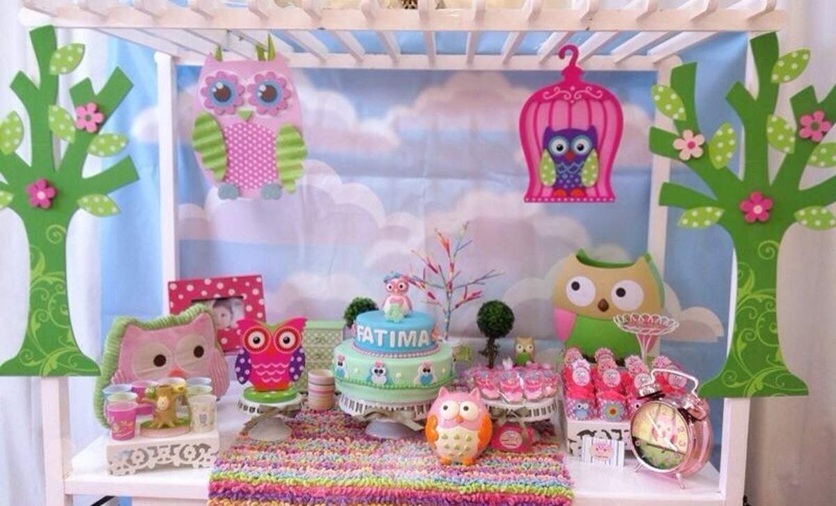 Owl Birthday Party Ideas | Photo 1 of 12 | Catch My Party