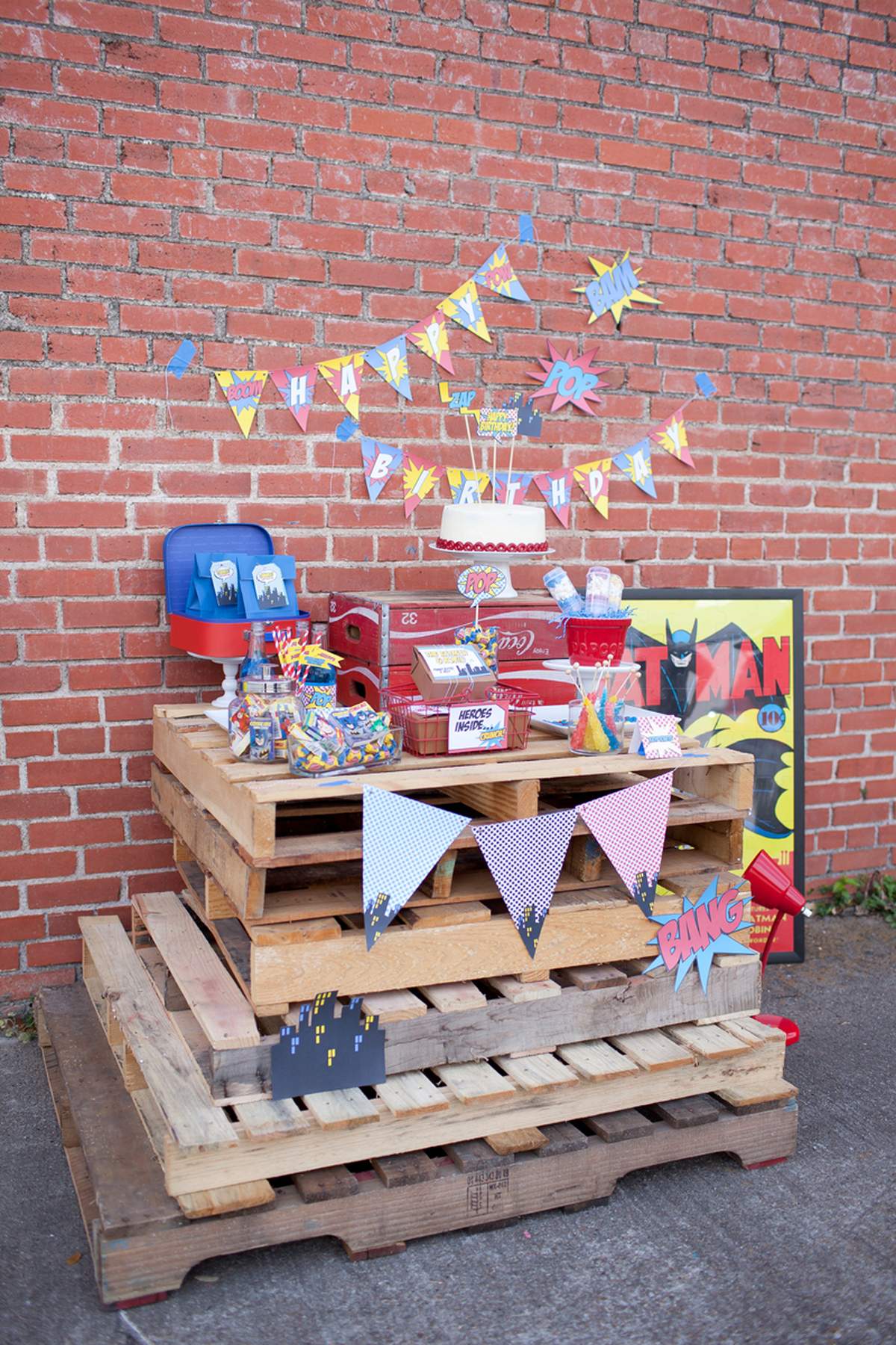 Superhero Birthday Party Ideas | Photo 1 of 52 | Catch My Party