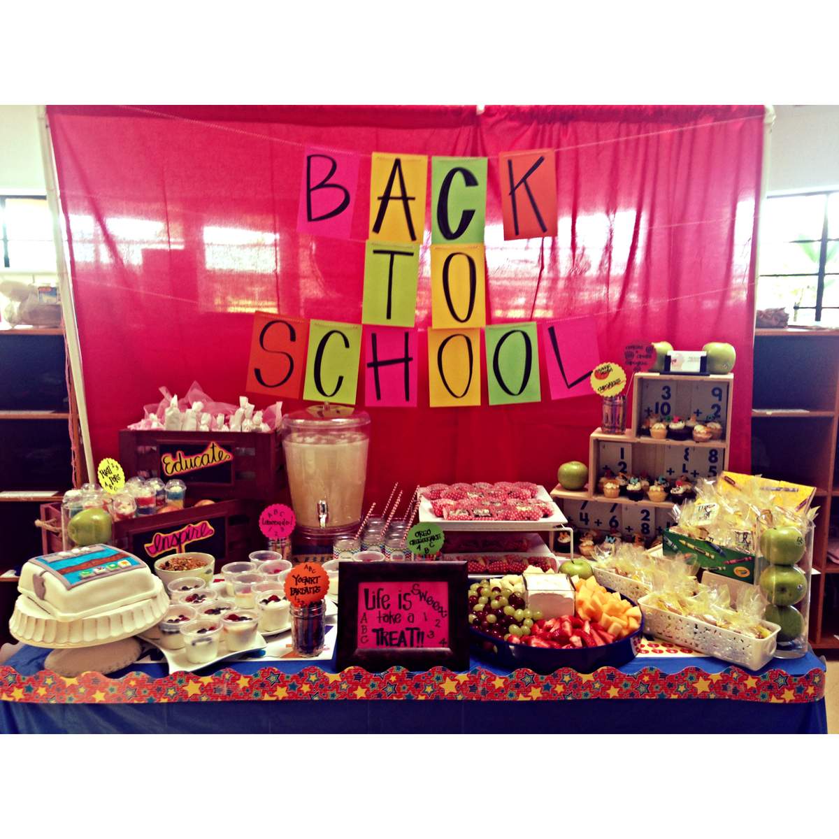 Back to School "Back to School SWEET TREATS!" | Catch My Party
