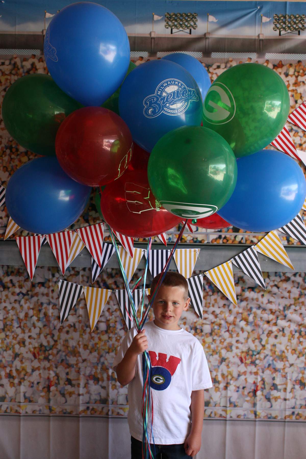All Wisconsin - Packers, Brewers and Badgers Birthday Party Ideas ...