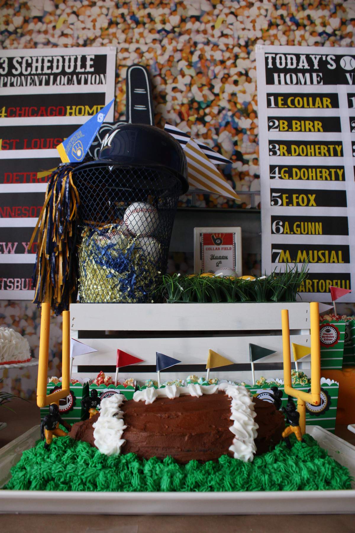 All Wisconsin - Packers, Brewers and Badgers Birthday Party Ideas ...