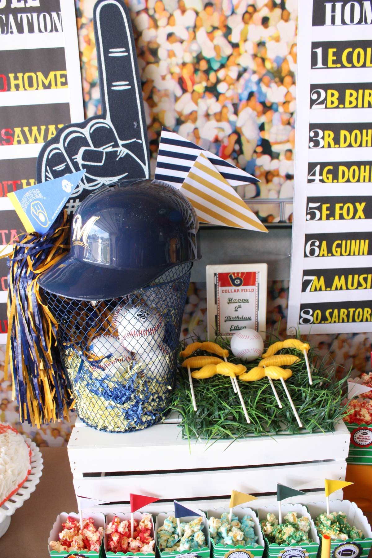 All Wisconsin - Packers, Brewers and Badgers Birthday Party Ideas ...