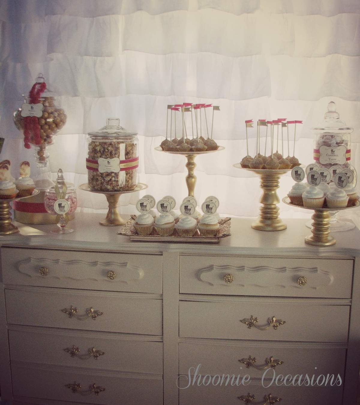 Vintage Baby Shower Party Ideas | Photo 16 of 31 | Catch My Party