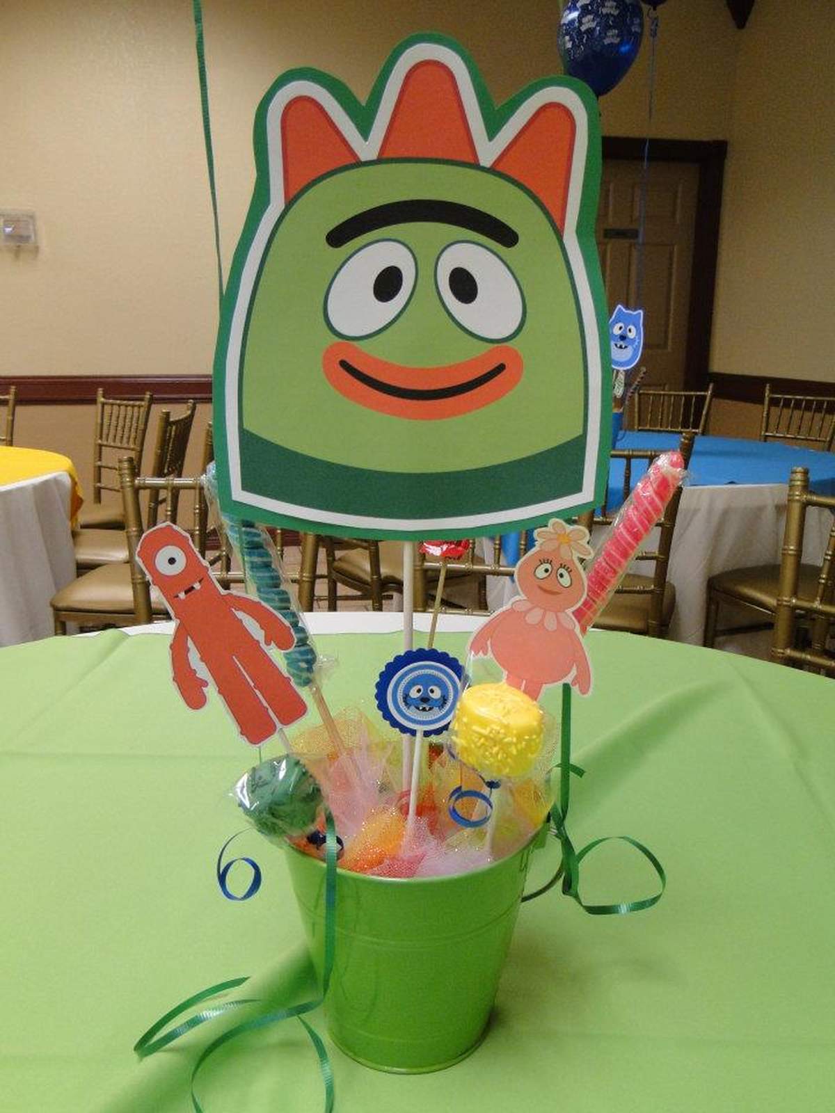 Yo Gabba Gabba Birthday Party Ideas | Photo 12 of 13 | Catch My Party