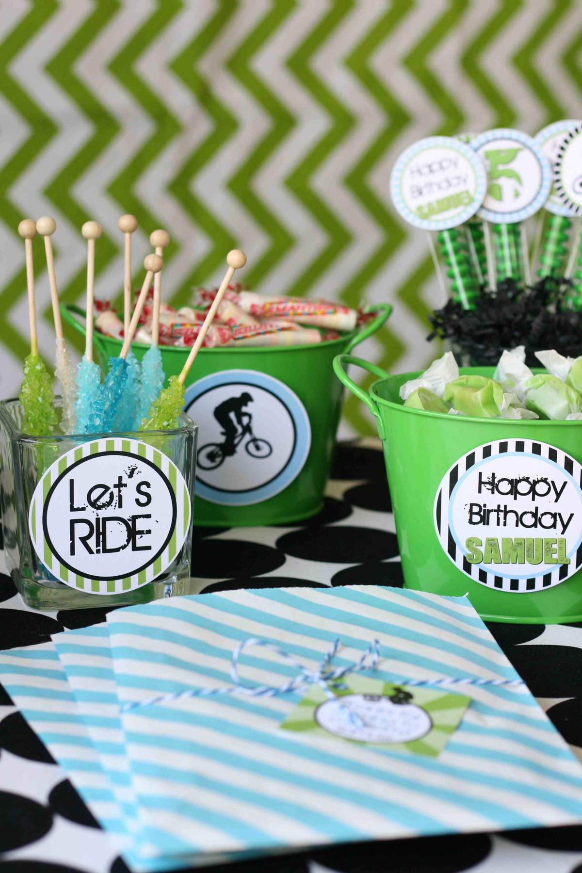 Boy Bike Party Birthday Party Ideas | Photo 1 of 18 | Catch My Party