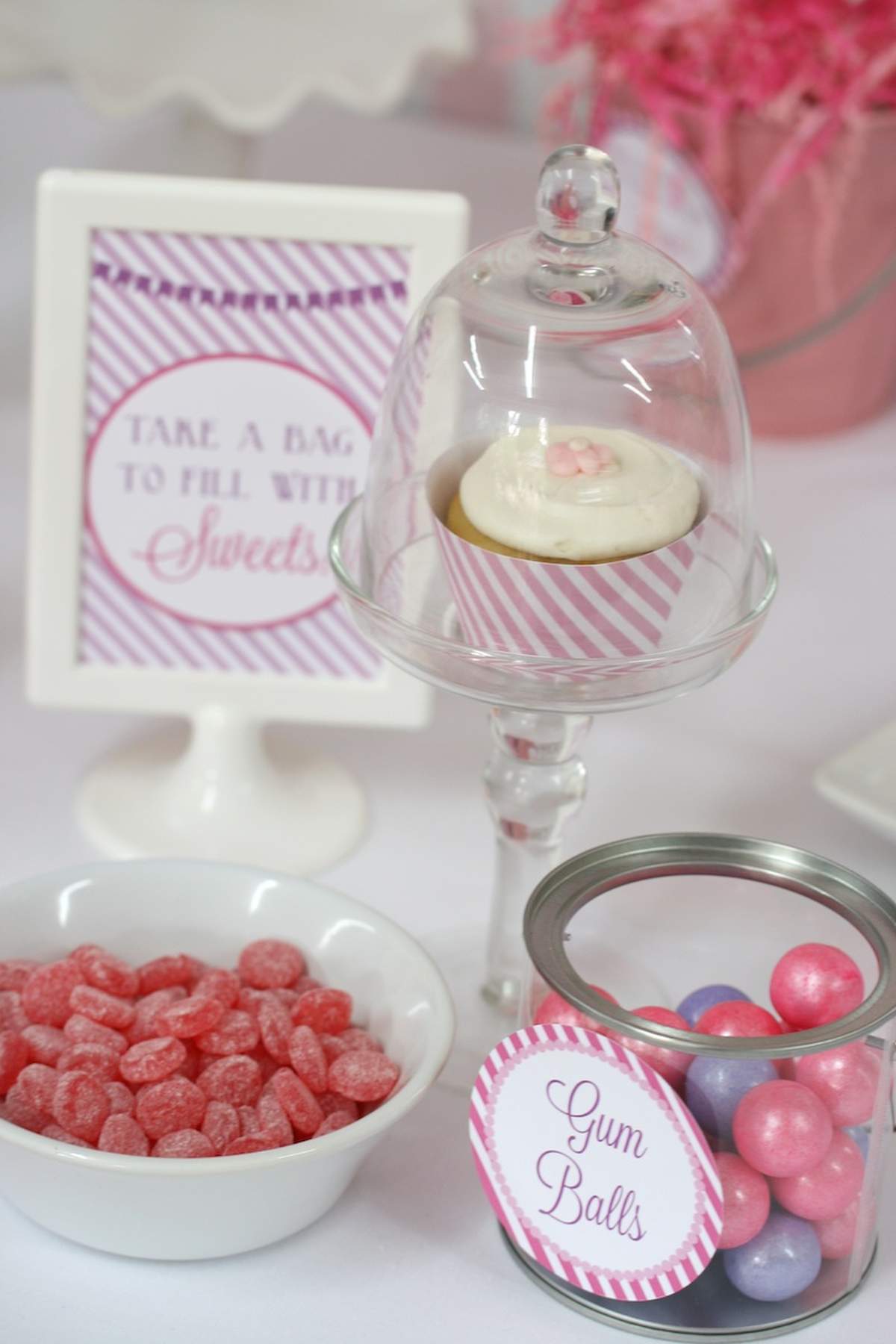Pink Girl Party Birthday Party Ideas | Photo 21 of 37 | Catch My Party