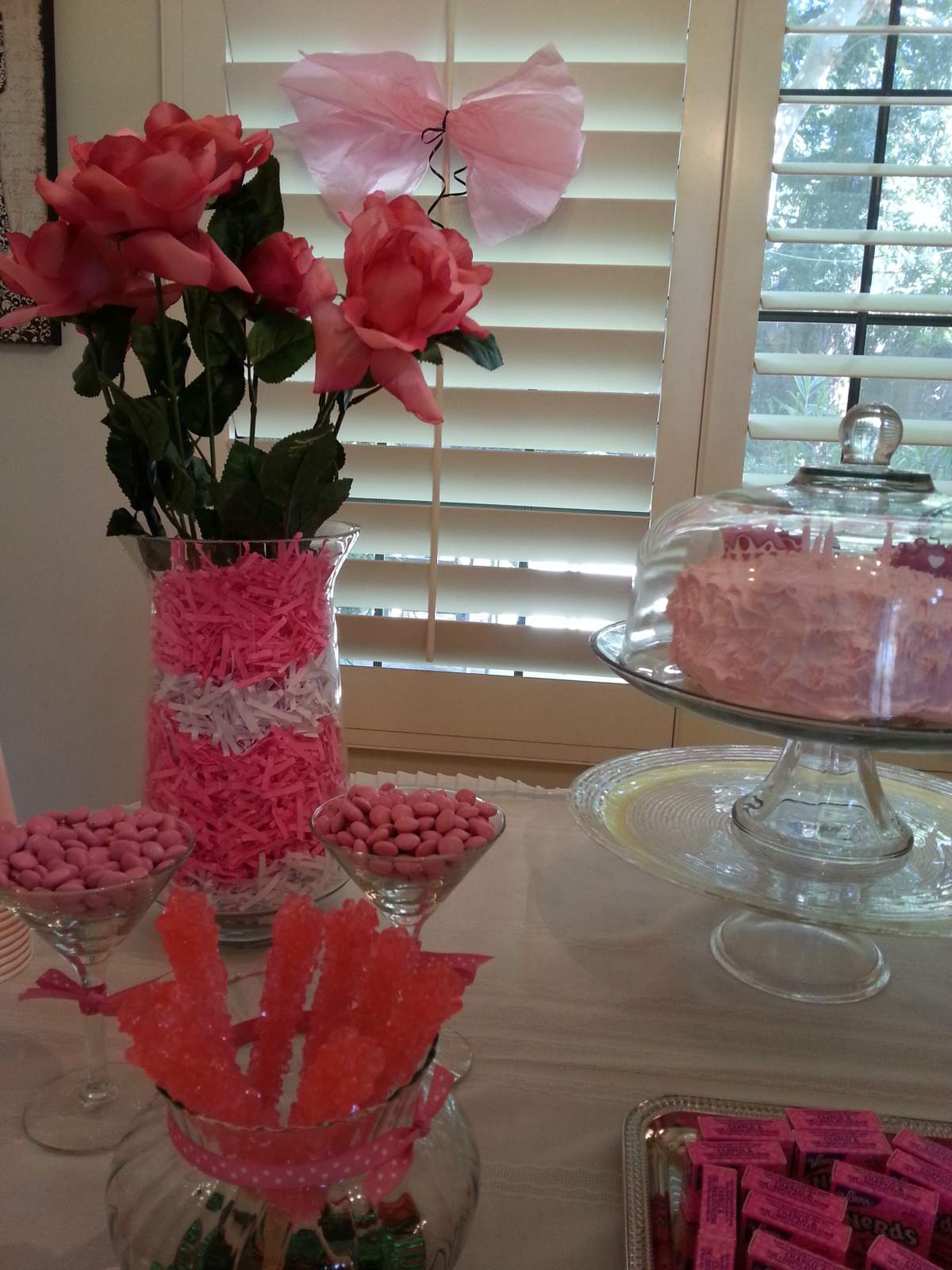 Pink Candy Theme Birthday Party Ideas | Photo 15 of 18 | Catch My Party