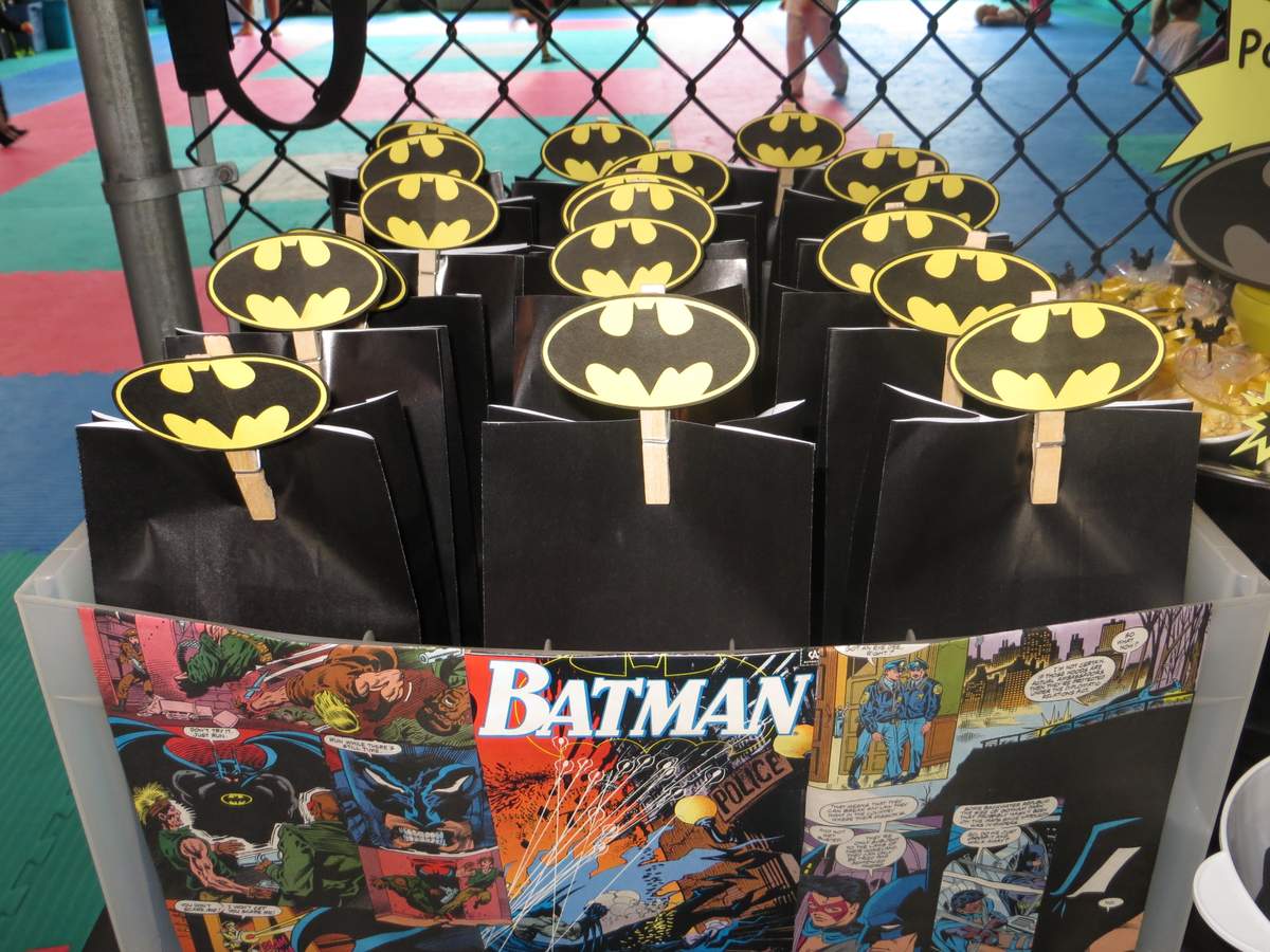 Batman / Superhero Training Birthday Party Ideas | Photo 8 of 20 ...