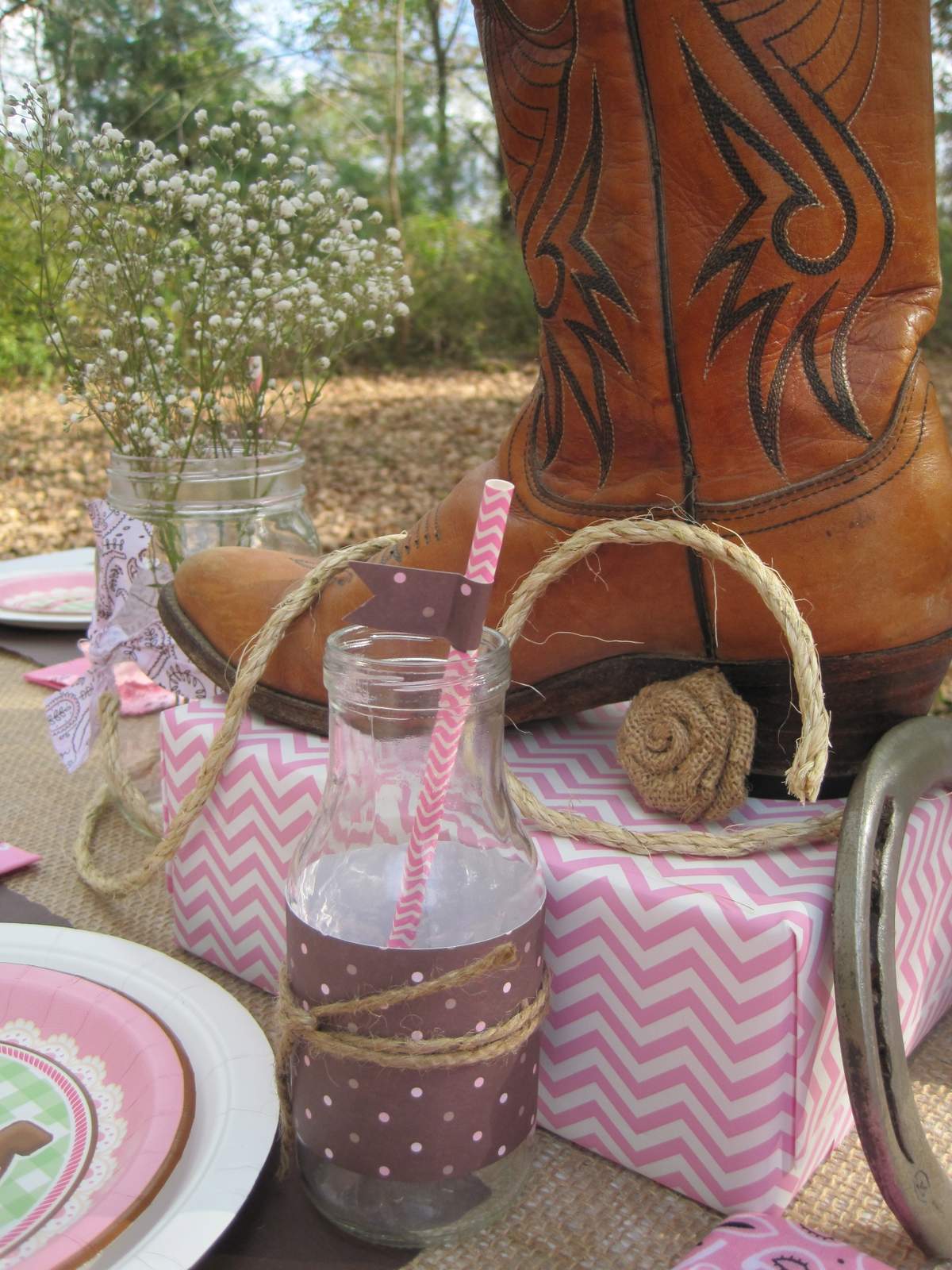 Pink cowgirl Birthday Party Ideas | Photo 1 of 47 | Catch My Party