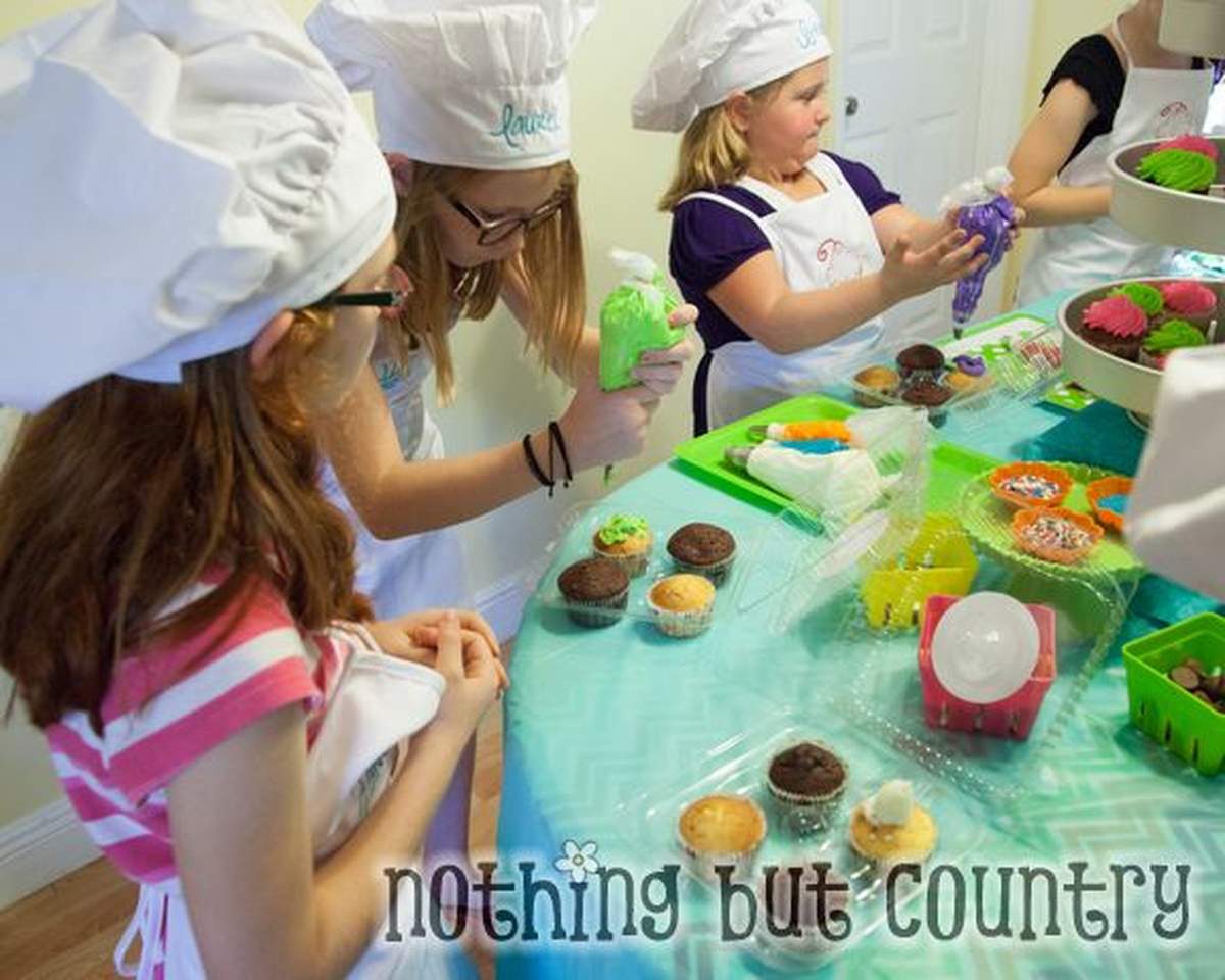 Cupcake Wars Birthday Party Ideas | Photo 31 of 31 | Catch My Party