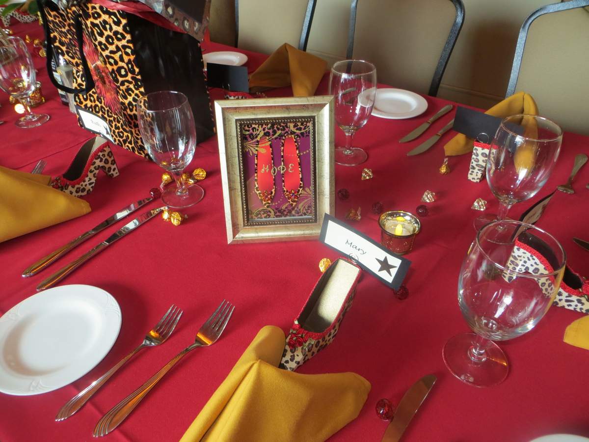 leopard and red Birthday Party Ideas | Photo 1 of 6 | Catch My Party