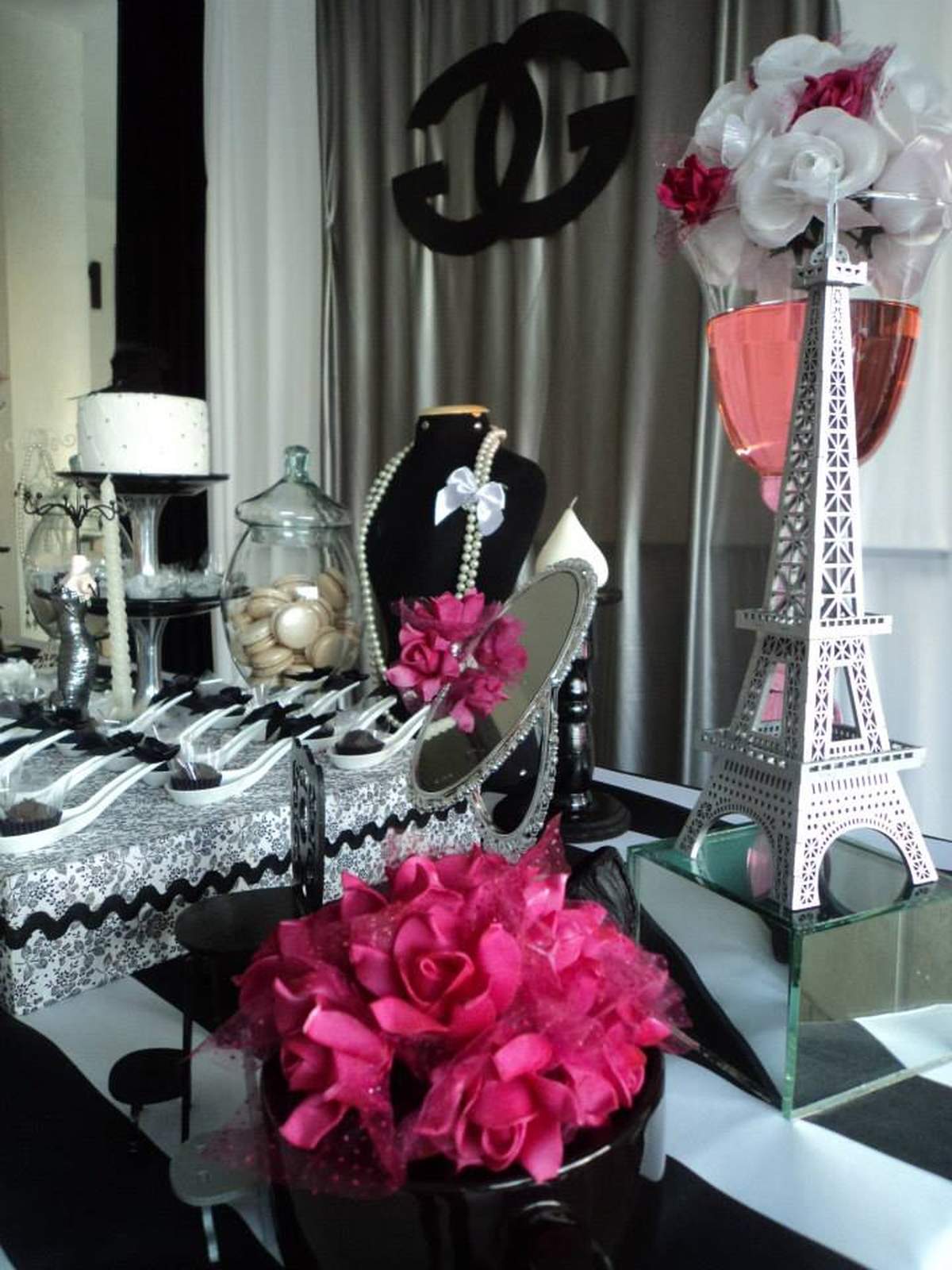 CHANEL Birthday Party Ideas | Photo 1 of 9 | Catch My Party