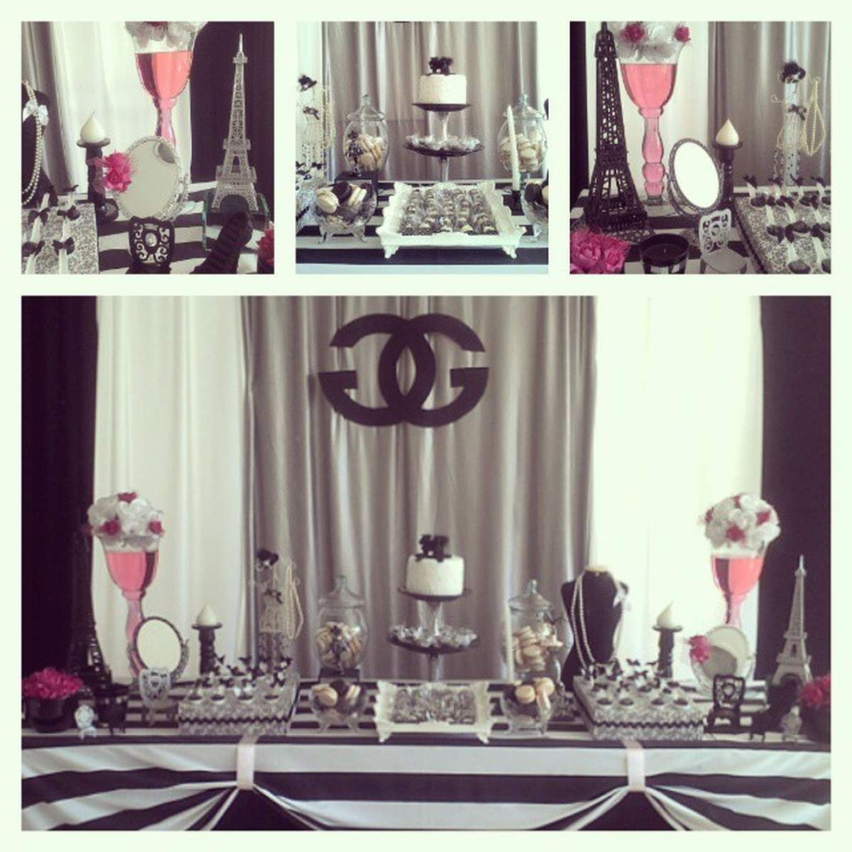 CHANEL Birthday Party Ideas | Photo 1 of 9 | Catch My Party
