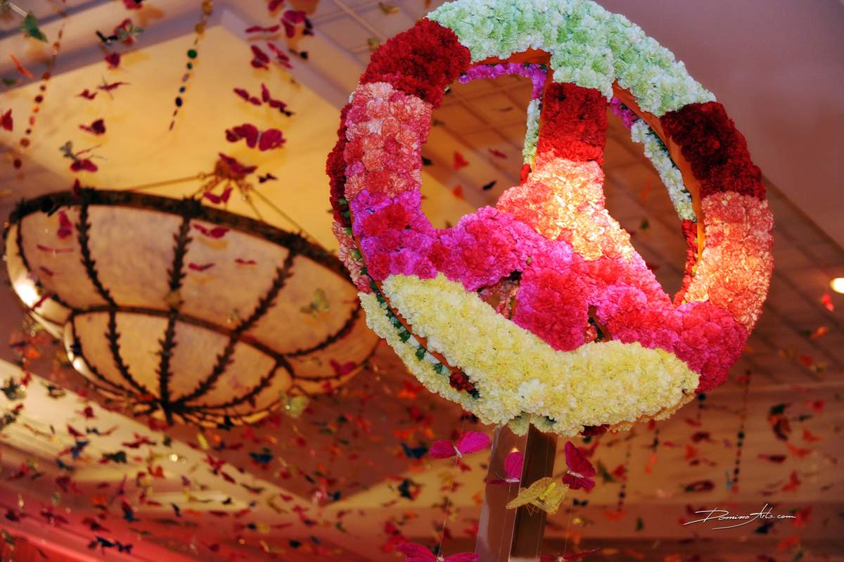 60's Hippie Theme Bar Mitzvah Party Ideas | Photo 5 of 21 | Catch My Party