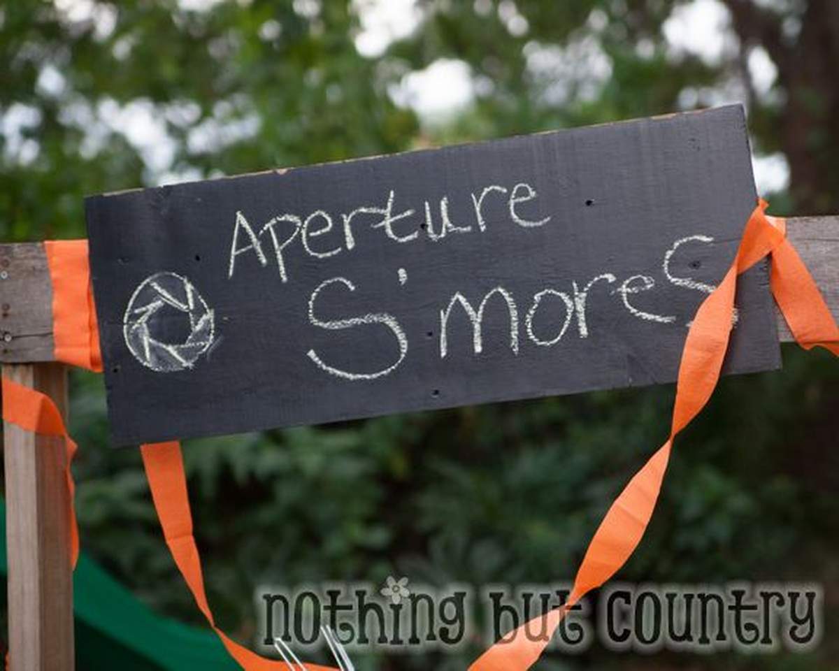 Portal 2 Game Birthday Party Ideas | Photo 13 of 41 | Catch My Party