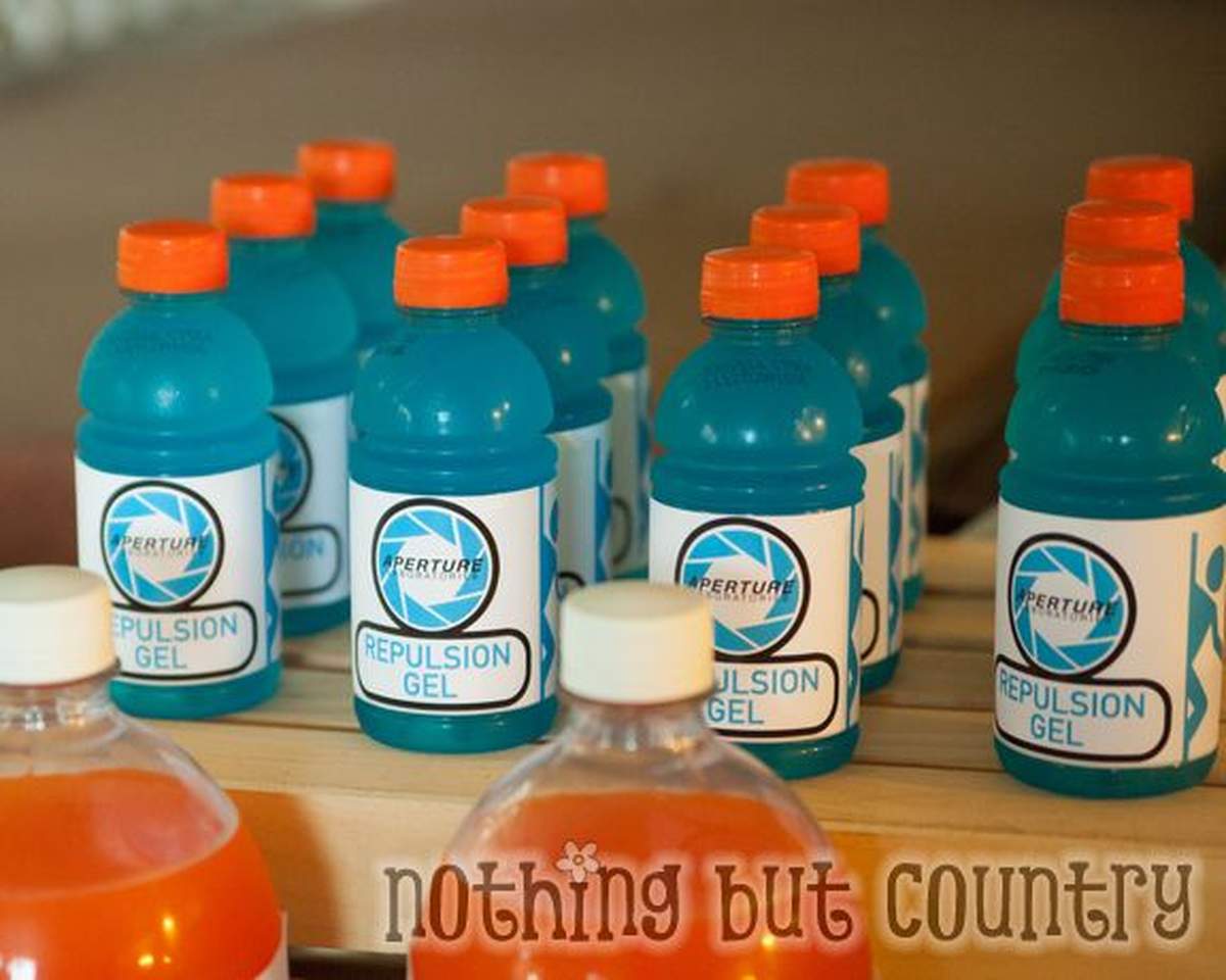 Portal 2 Game Birthday Party Ideas | Photo 1 of 41 | Catch My Party