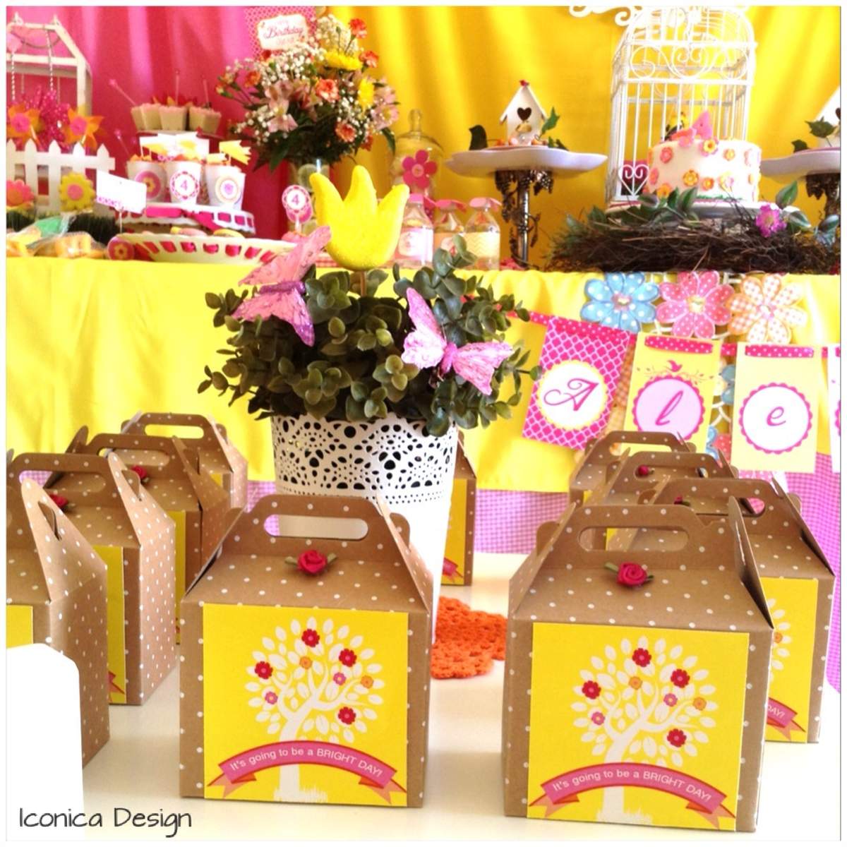 Flower Garden Birthday Party Ideas | Photo 5 of 44 | Catch My Party