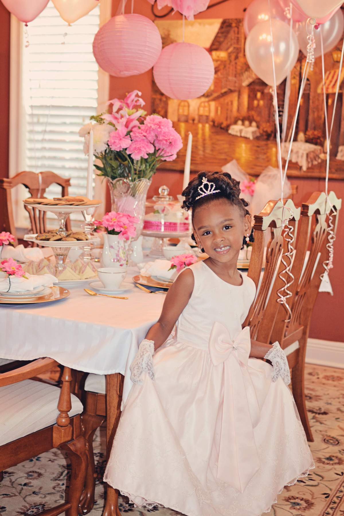 Pink Princess / Tea Party "Pink princess tea party" | Catch My Party