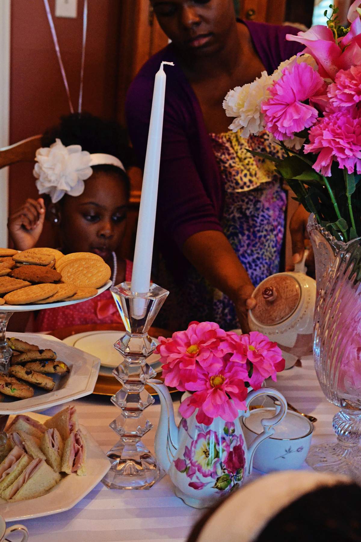 Pink Princess Tea Party Party Ideas | Photo 2 of 9 | Catch My Party