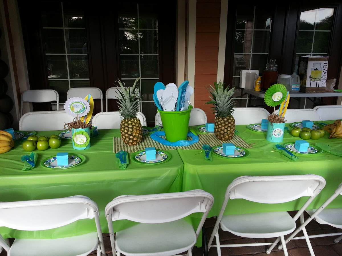 Summer Pool Party Summer Party Ideas | Photo 1 of 33 | Catch My Party