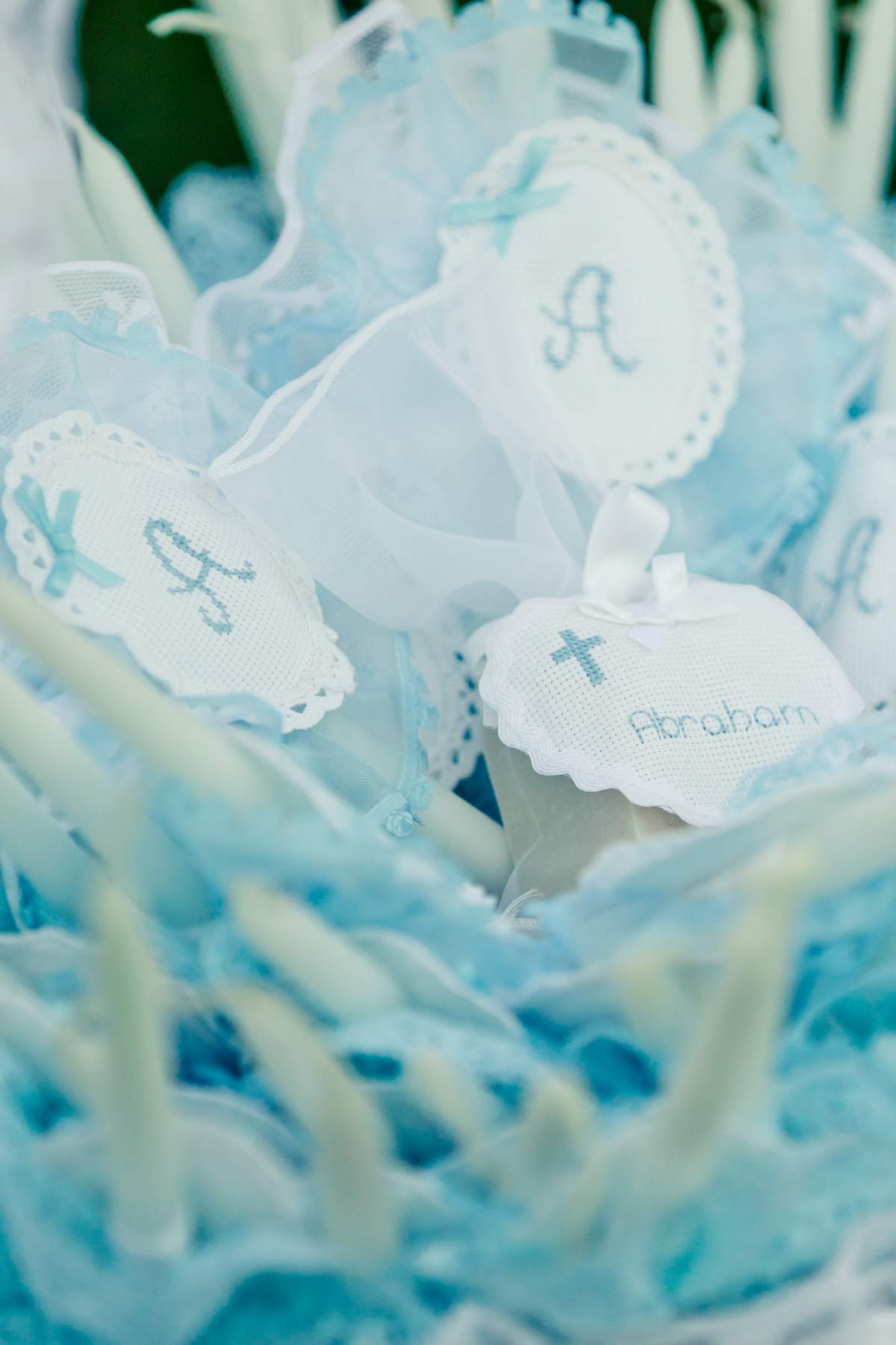 White and Blue Baptism Baptism Party Ideas | Photo 8 of 14 | Catch My Party