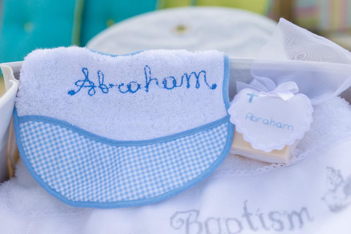 White and Blue Baptism Baptism Party Ideas | Photo 8 of 14 | Catch My Party