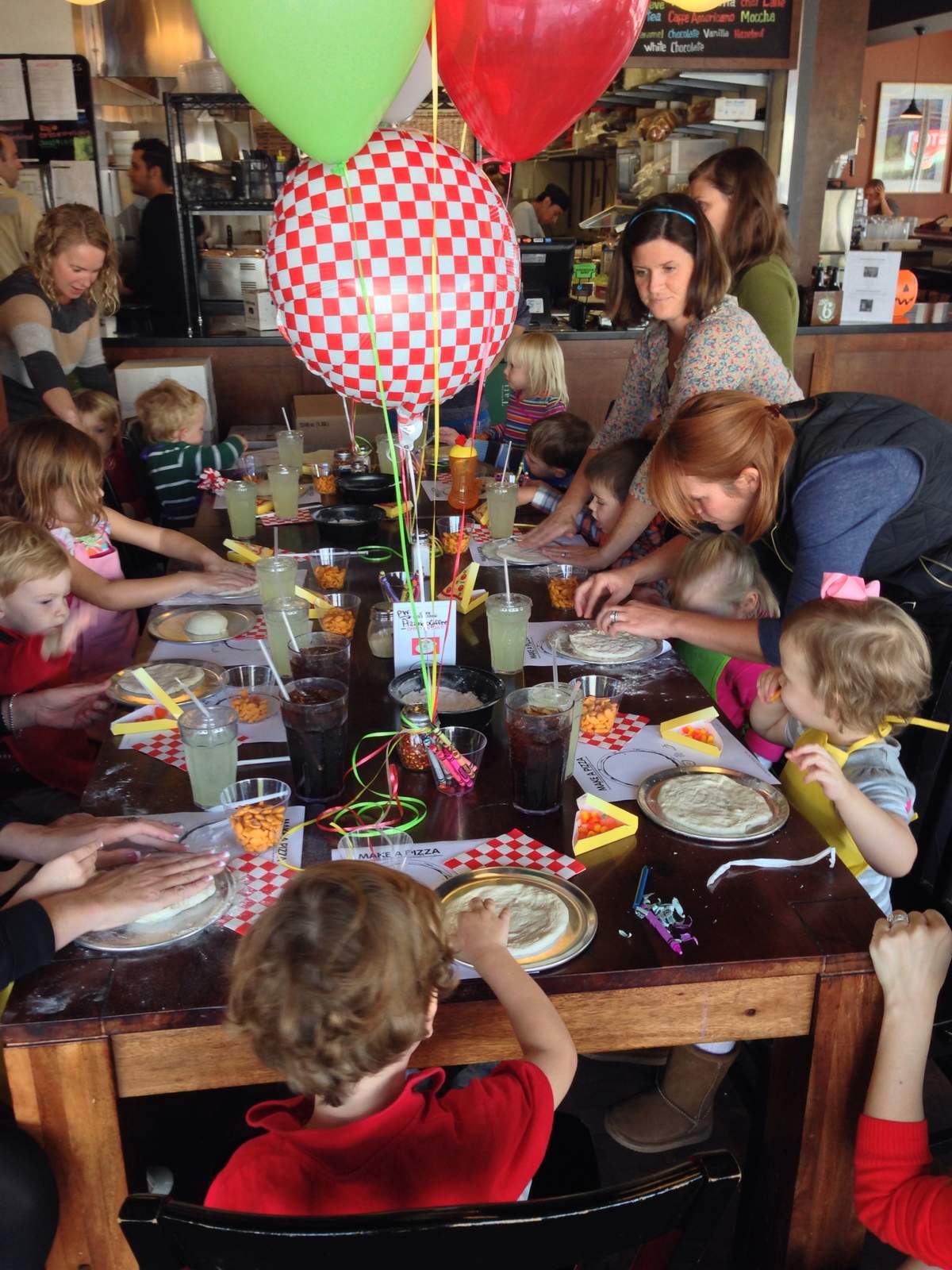 Pizza Party-make your own pizza Birthday Party Ideas | Photo 9 of 11 ...