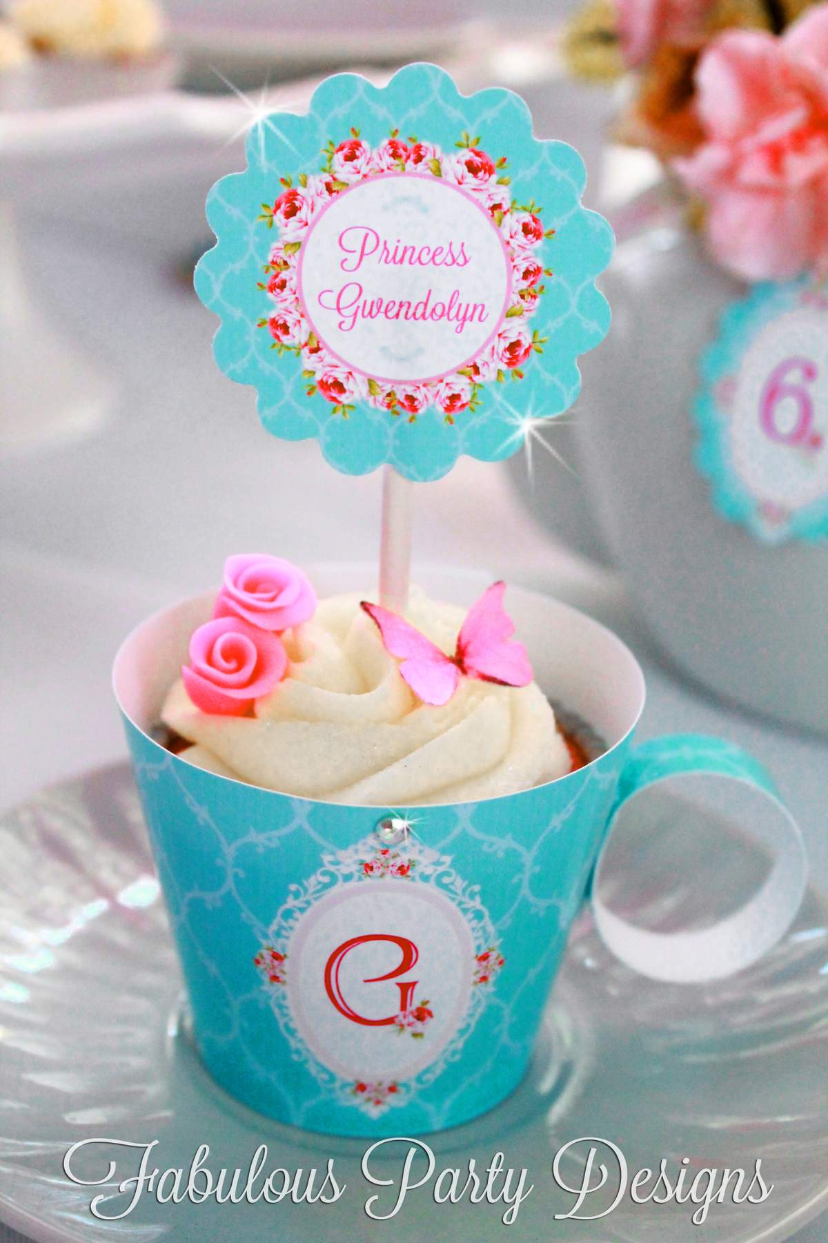 Garden Tea Party Birthday Party Ideas | Photo 10 of 23 | Catch My Party