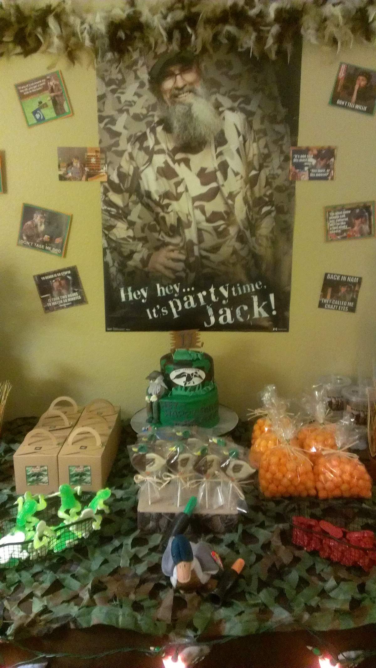 Duck Dynasty Birthday Party Ideas | Photo 16 of 26 | Catch My Party
