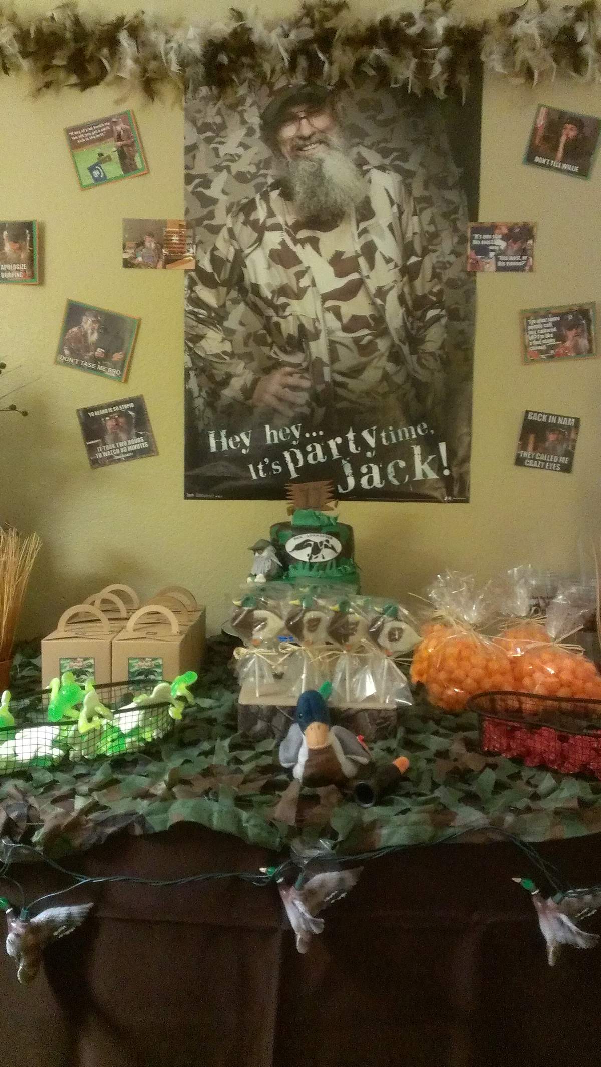 Duck Dynasty Birthday Party Ideas | Photo 16 of 26 | Catch My Party