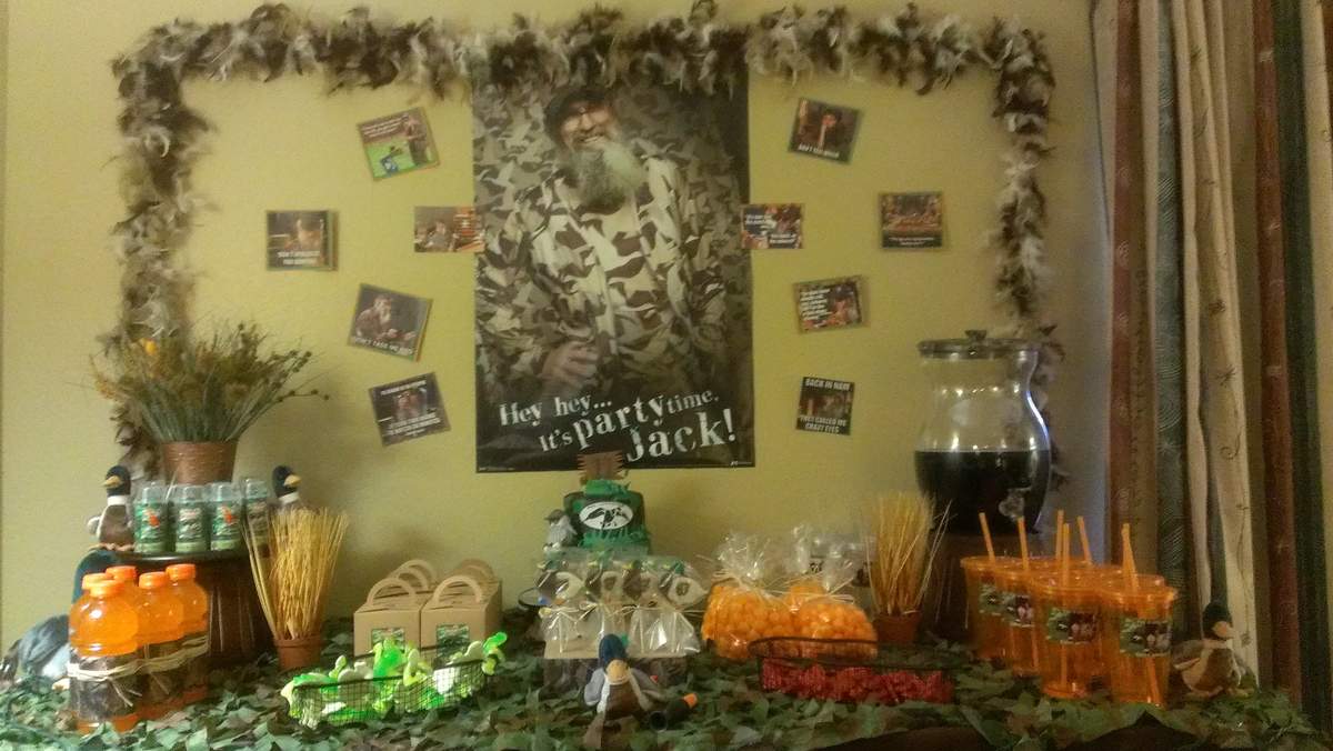 Duck Dynasty Birthday Party Ideas | Photo 21 of 26 | Catch My Party