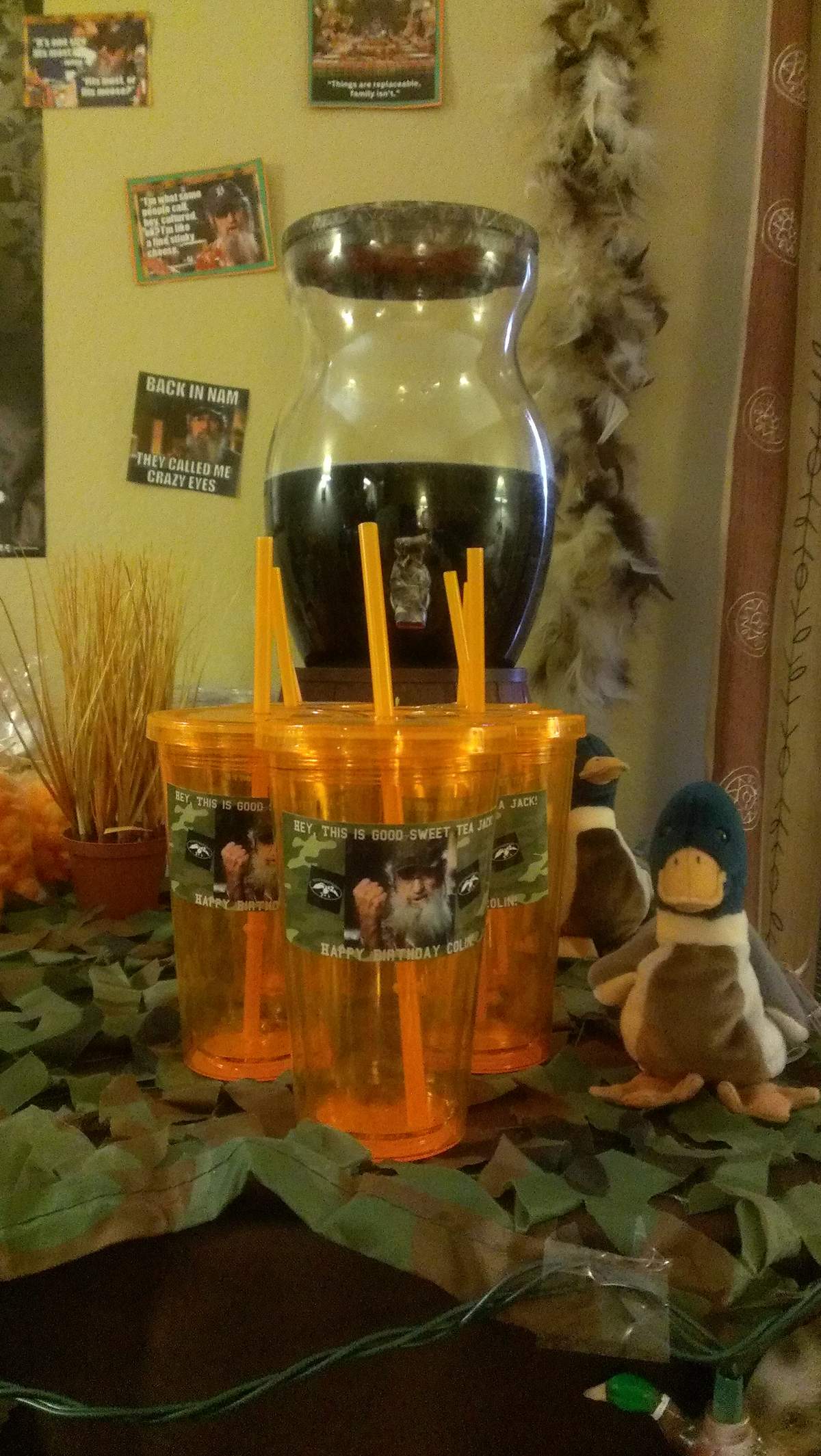 Duck Dynasty Birthday Party Ideas | Photo 21 of 26 | Catch My Party