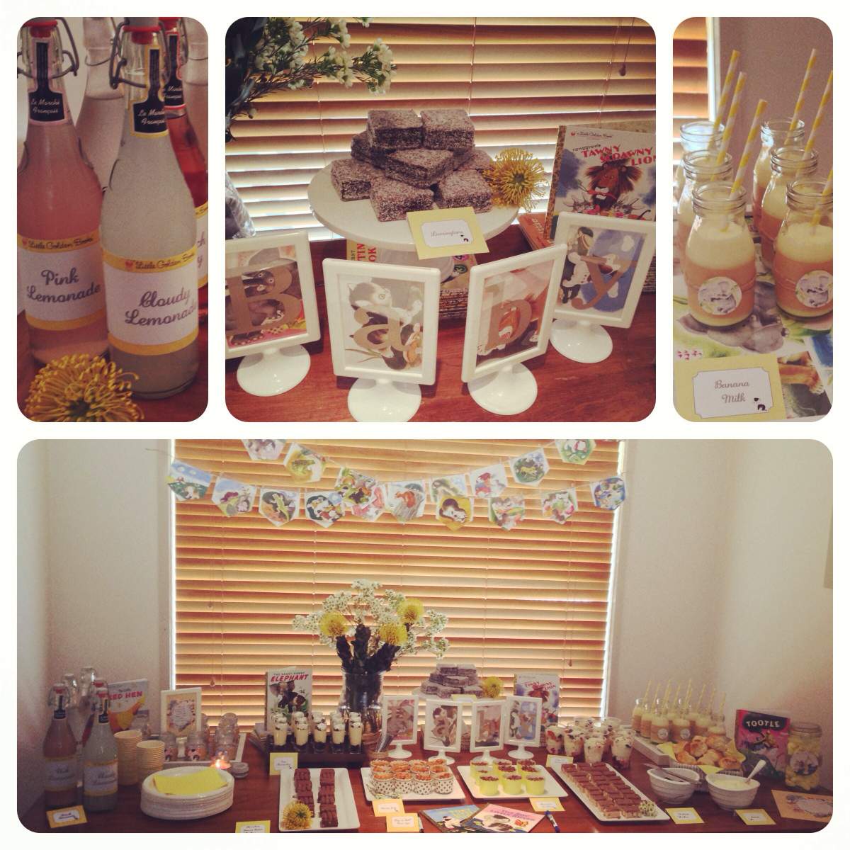 Little Golden Books Baby Shower Party Ideas | Photo 1 of 15 | Catch My ...