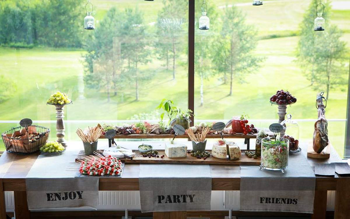 Stones and forest Birthday Party Ideas | Photo 7 of 20 | Catch My Party