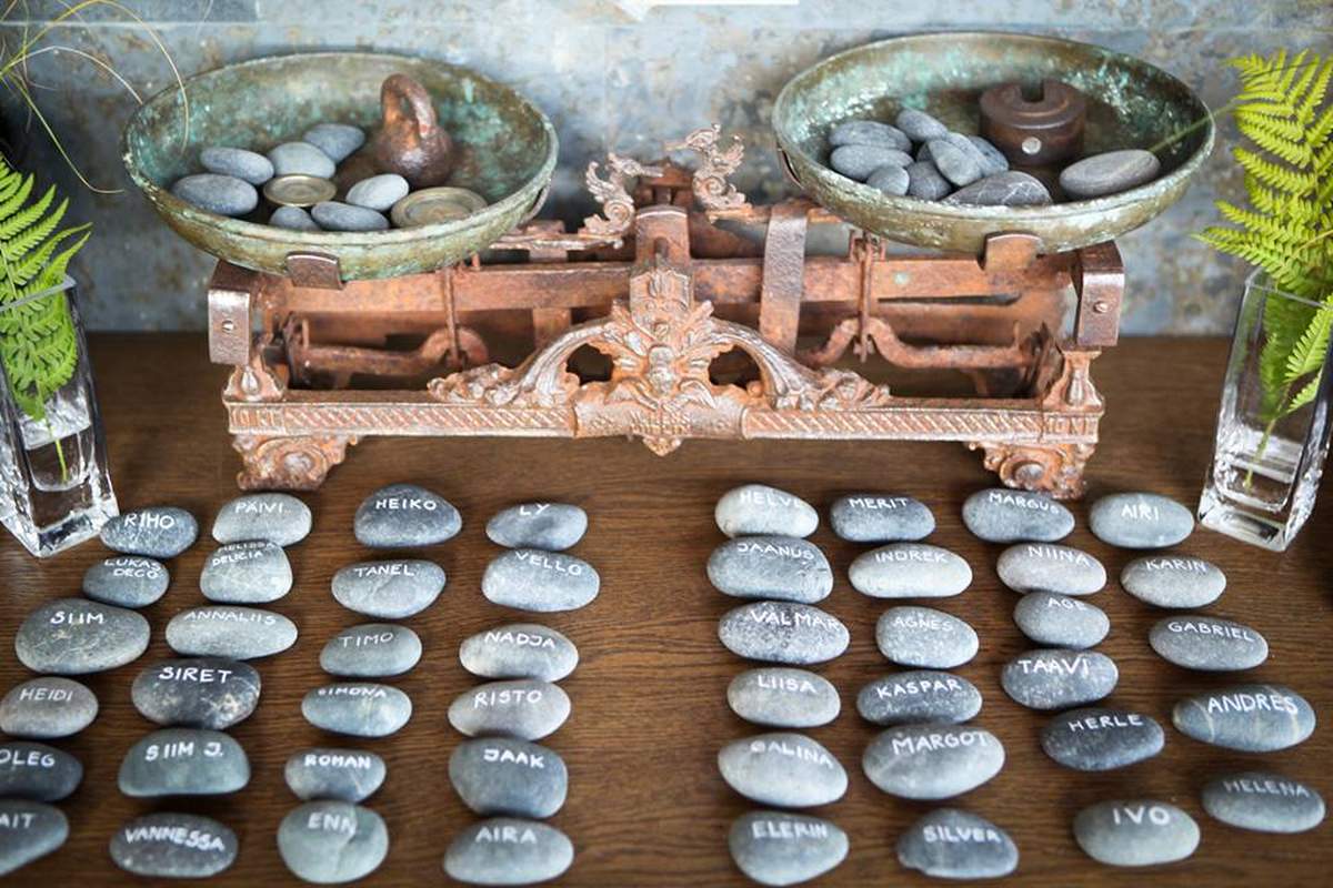 Stones and forest Birthday Party Ideas | Photo 7 of 20 | Catch My Party