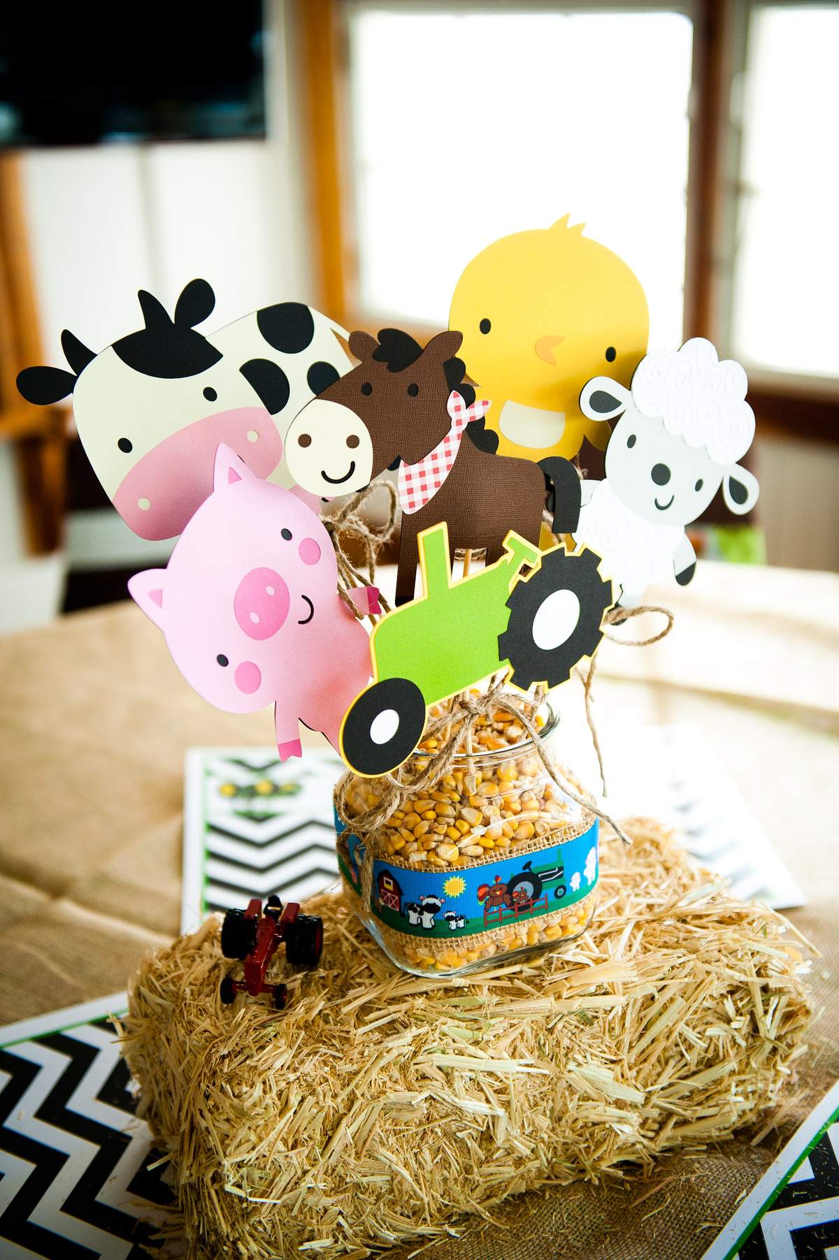 Down on the Farm/All About Tractors Birthday Party Ideas | Photo 39 of ...