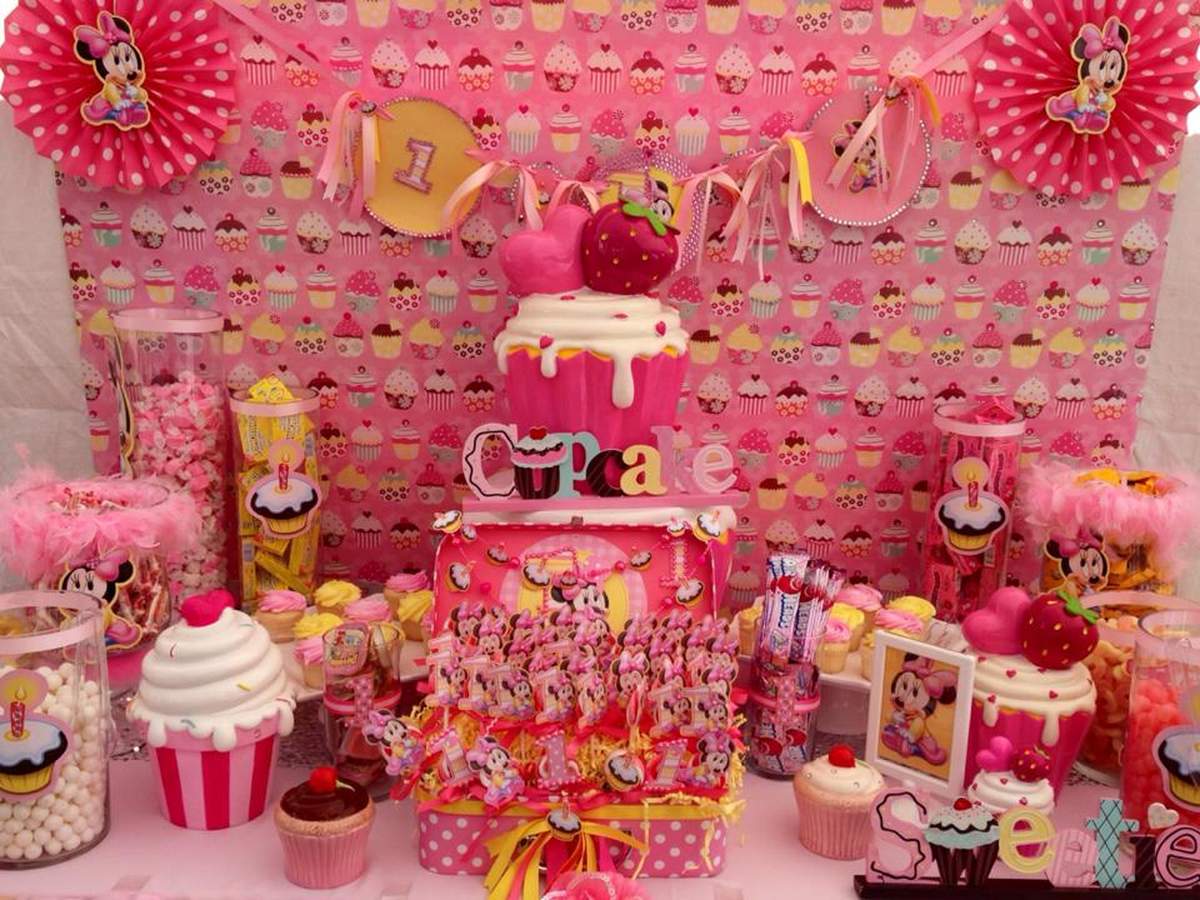 BABY MINNIE / Birthday "BABY MINNIE FIRST BIRTHDAY PARTY!" | Catch My Party