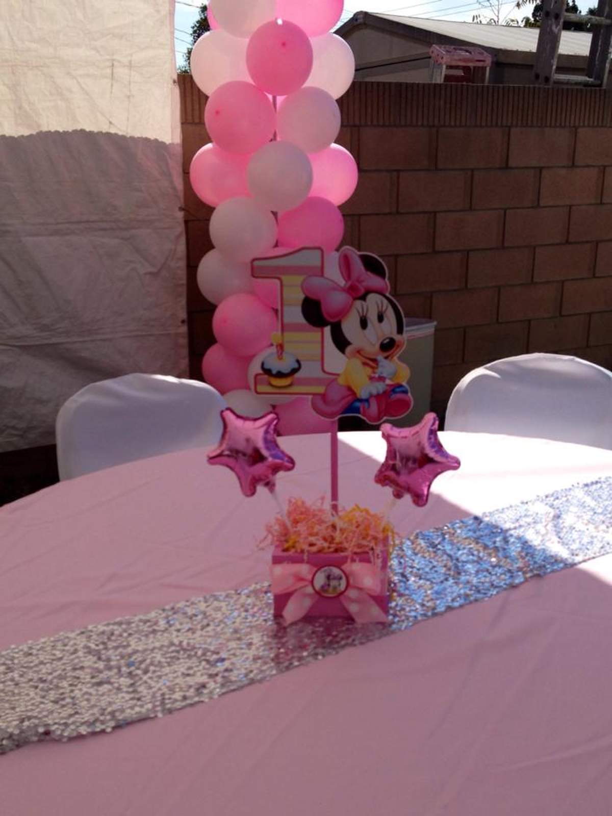 BABY MINNIE Birthday Party Ideas | Photo 11 of 12 | Catch My Party