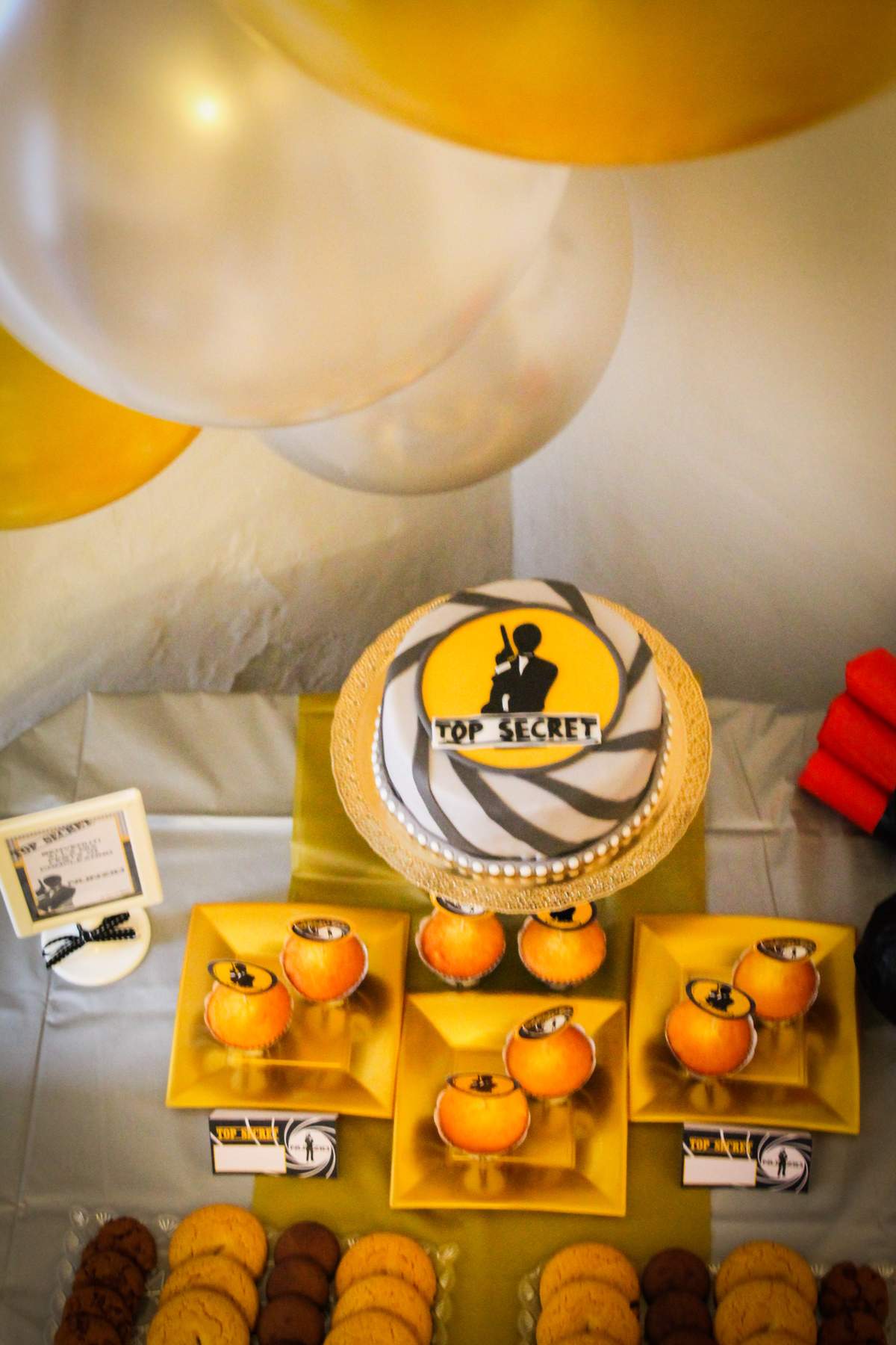 Secret Agents & Spys Birthday Party Ideas | Photo 1 of 15 | Catch My Party