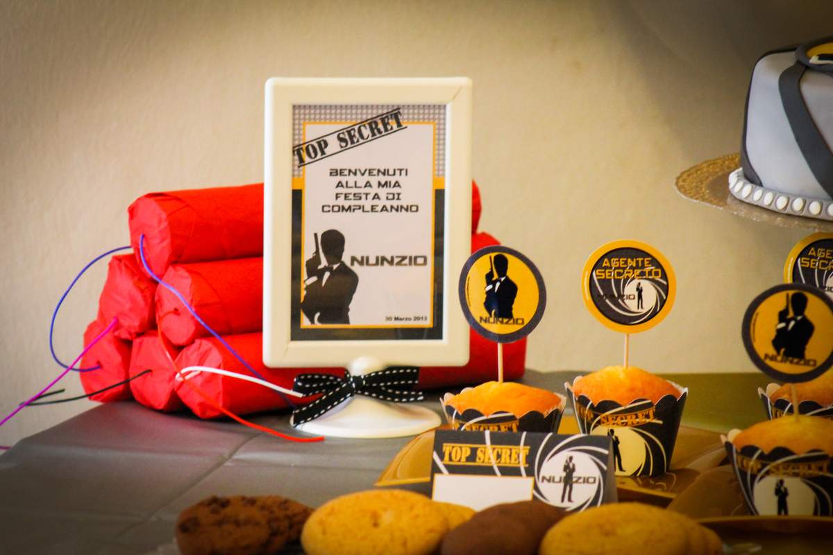 Secret Agents & Spys Birthday Party Ideas | Photo 1 of 15 | Catch My Party