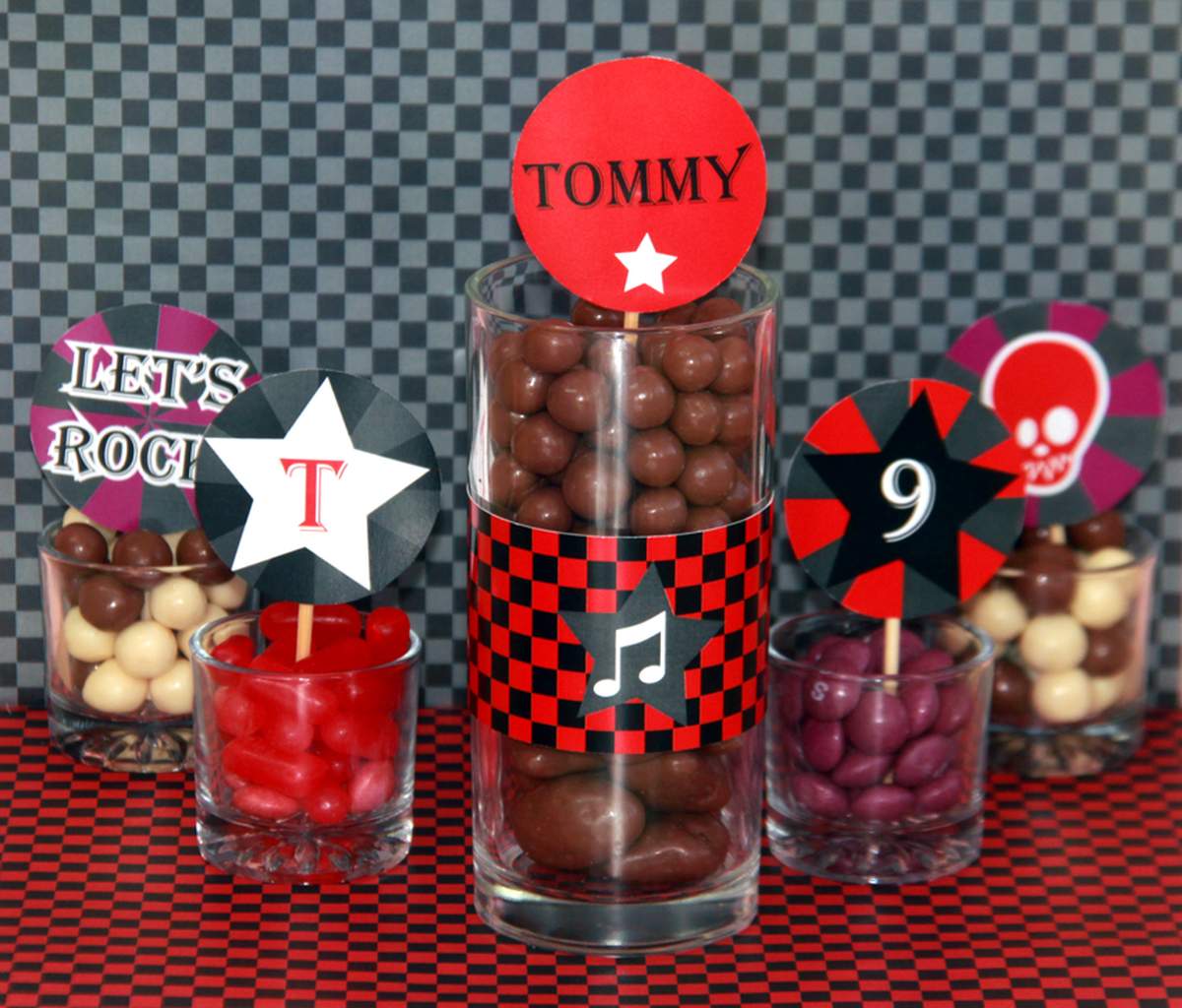 Rock Star Birthday Party Ideas | Photo 45 of 45 | Catch My Party
