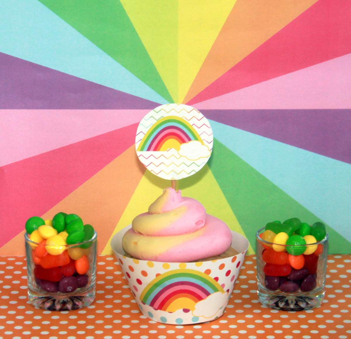 Rainbow Birthday Party Ideas | Photo 3 of 33 | Catch My Party