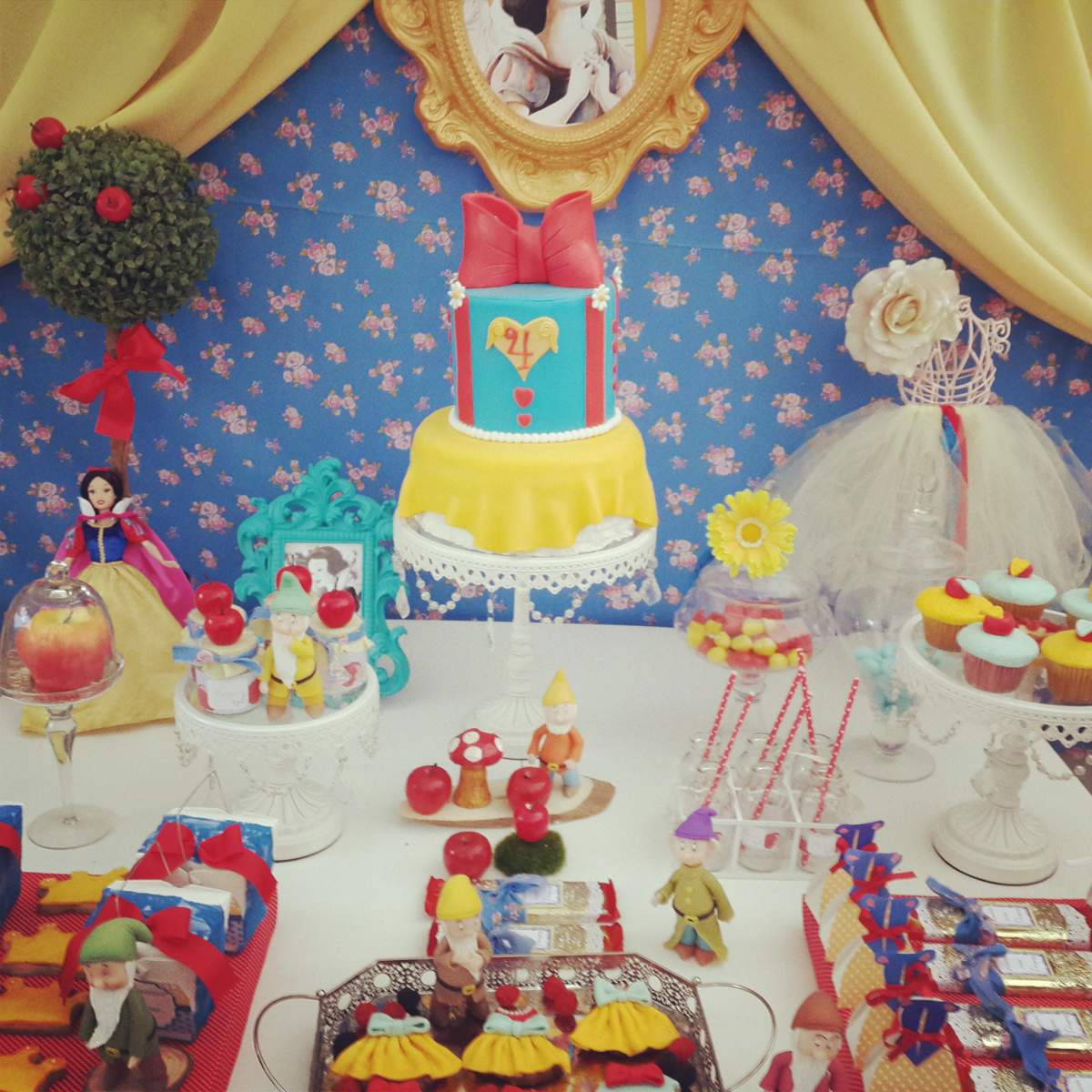 Snow White / Birthday "Snow White Party Francceesca 4 años" | Catch My ...