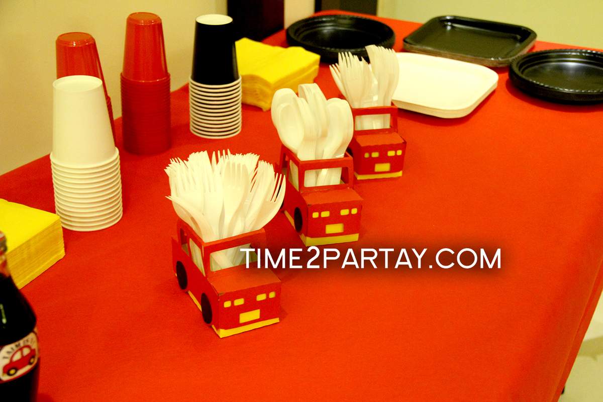 Cars Birthday Party Ideas | Photo 2 of 35 | Catch My Party
